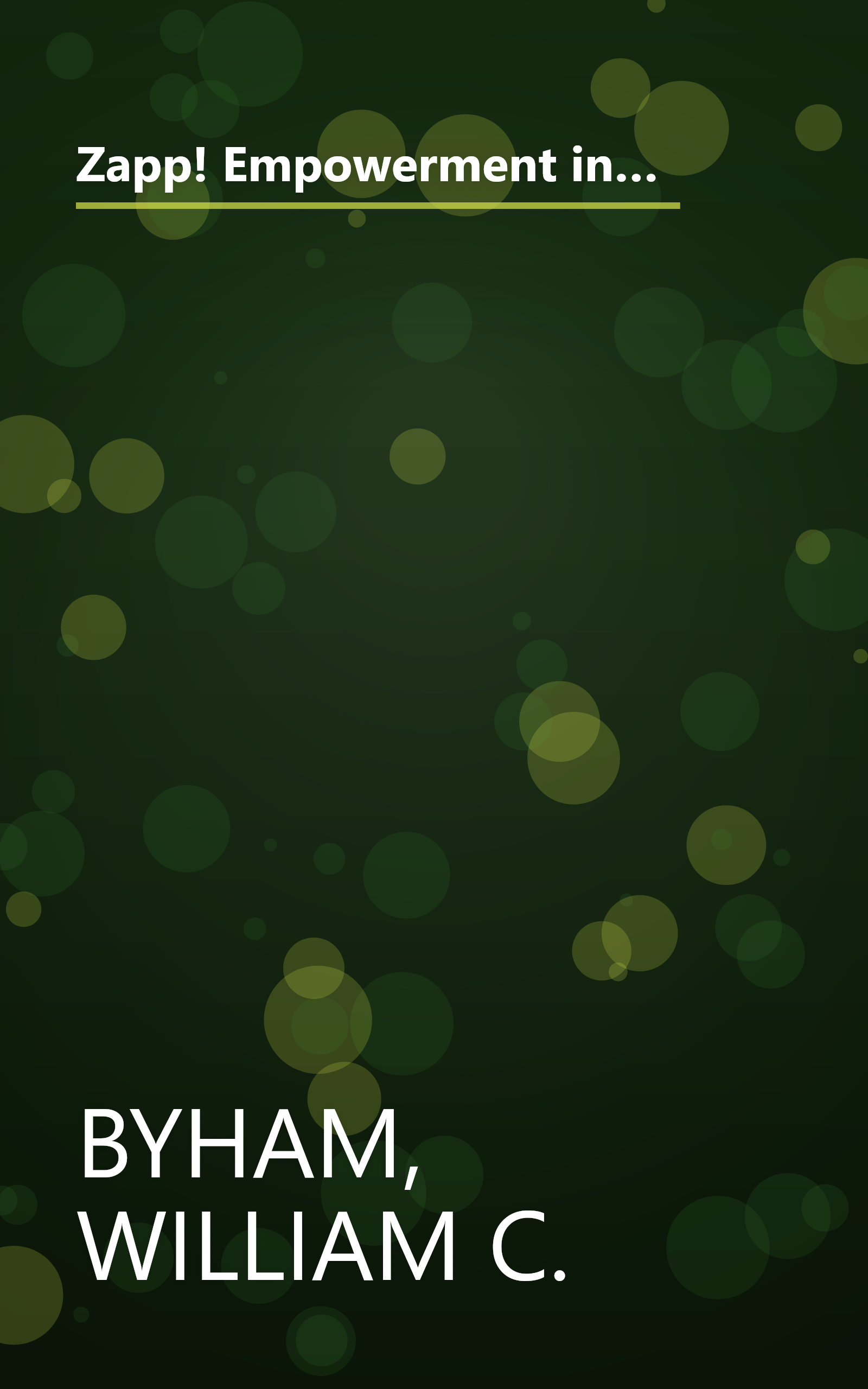 Zapp! Empowerment in Health Care: How to Improve Patient Care, Increase Employee Job Satisfaction, and Lower Health Care Costs book cover