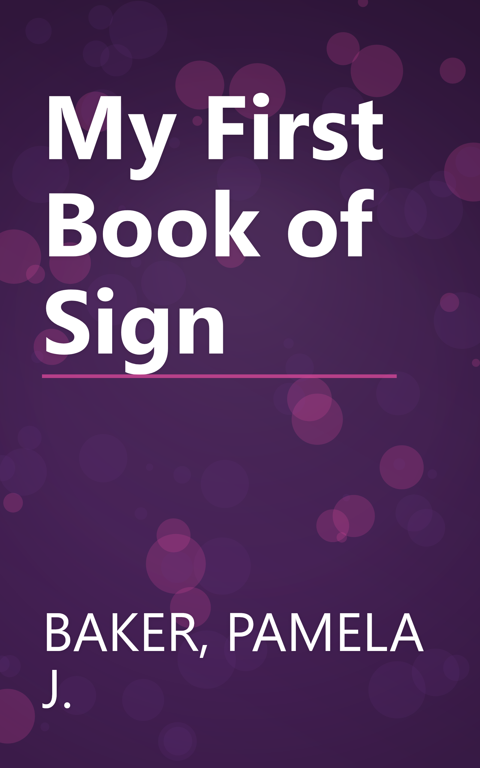 My First Book of Sign book cover
