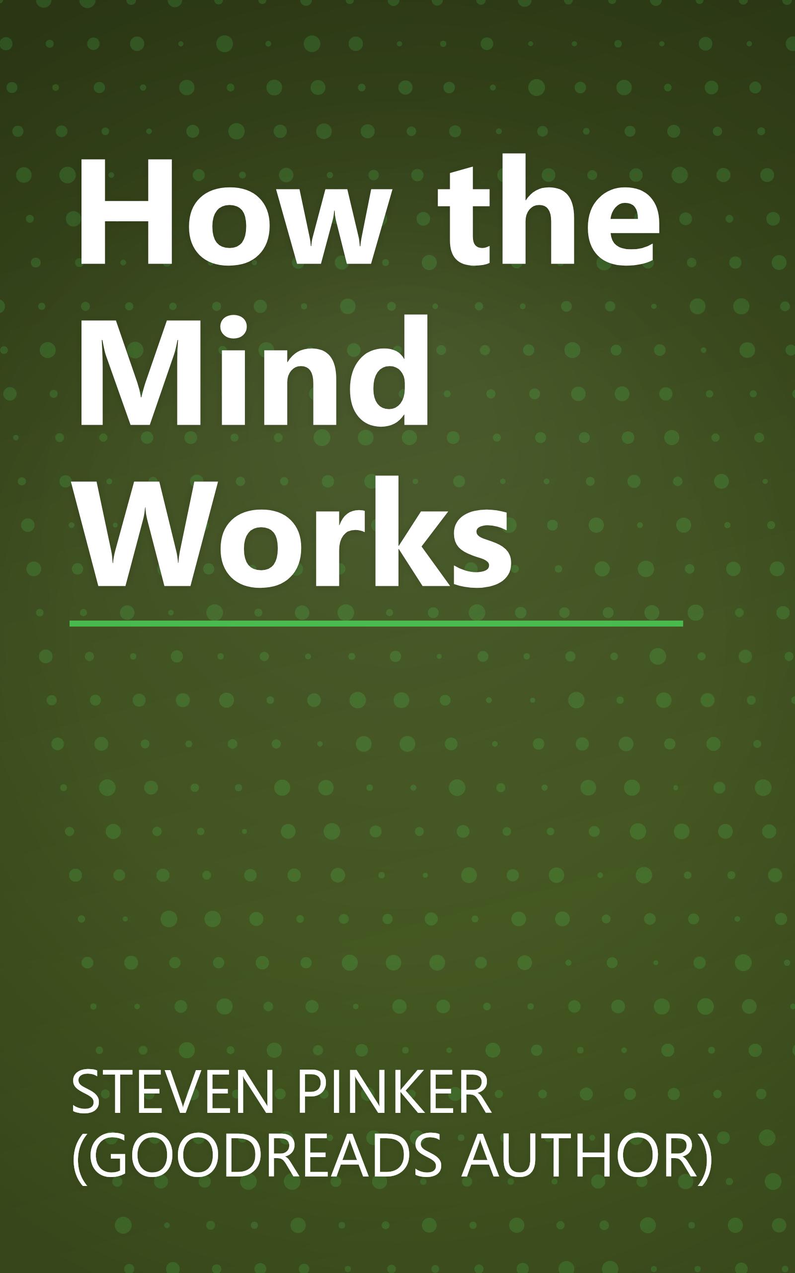 How the Mind Works book cover