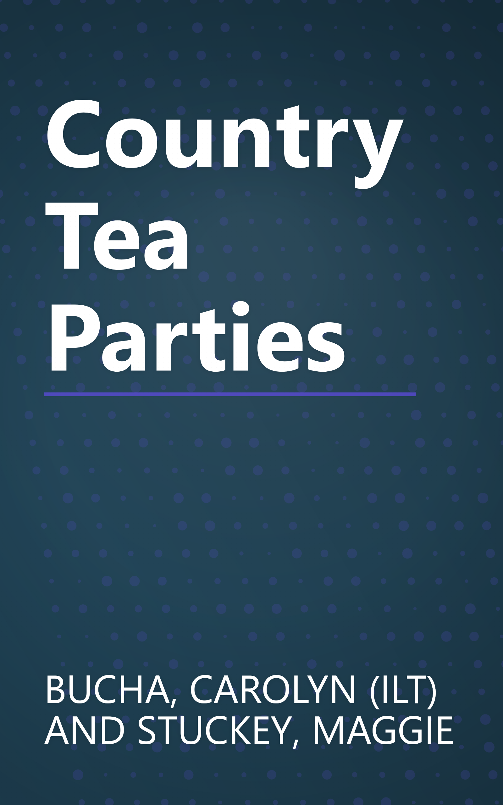 Country Tea Parties book cover