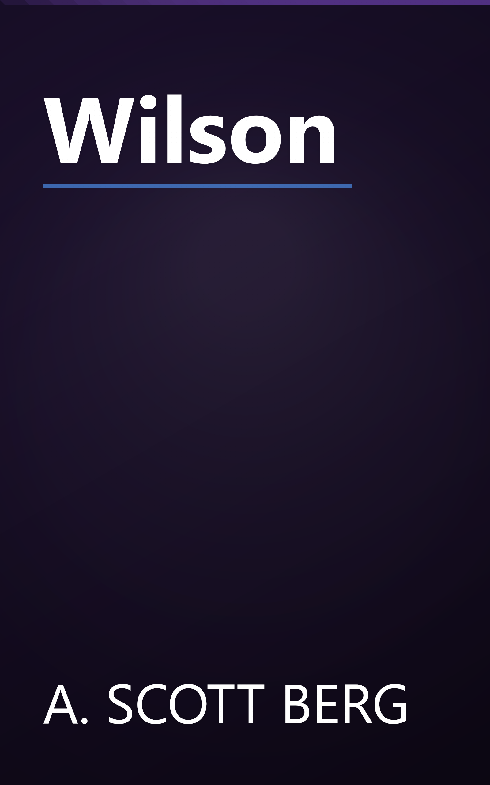 Wilson book cover