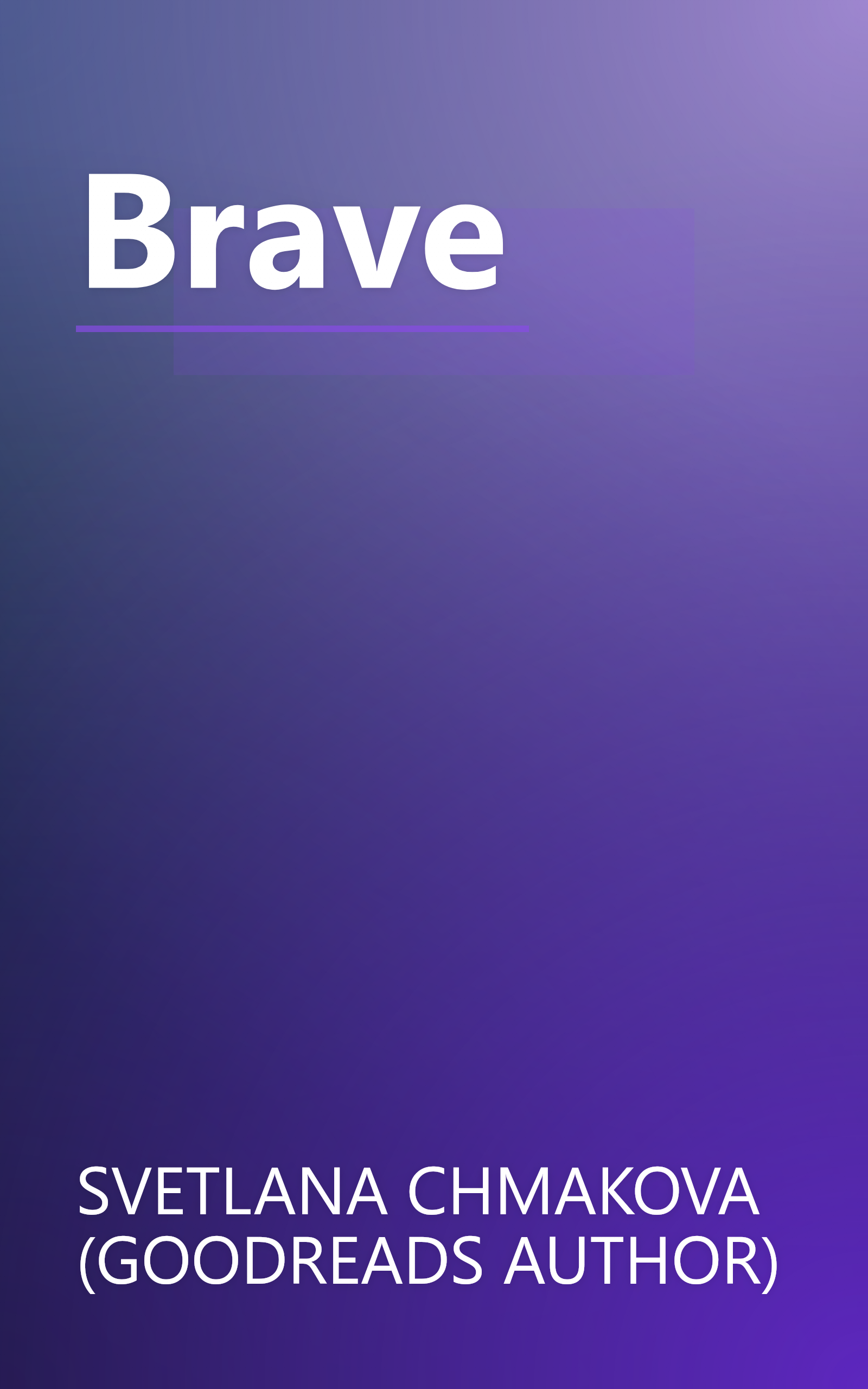 Brave book cover