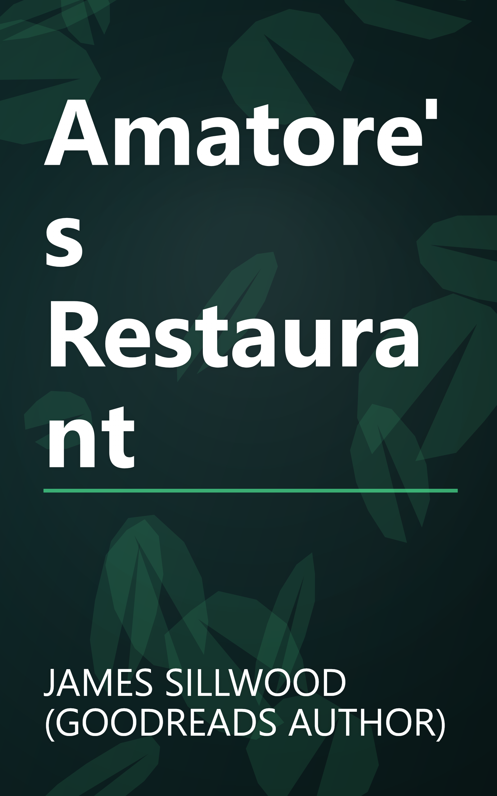 Amatore's Restaurant book cover