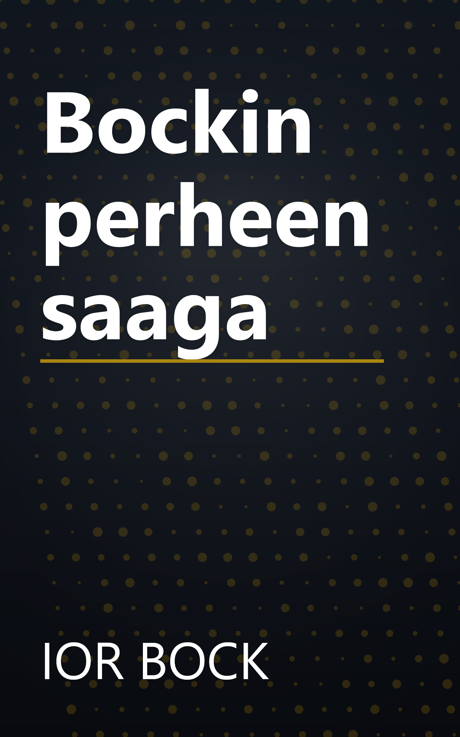 Bockin perheen saaga book cover