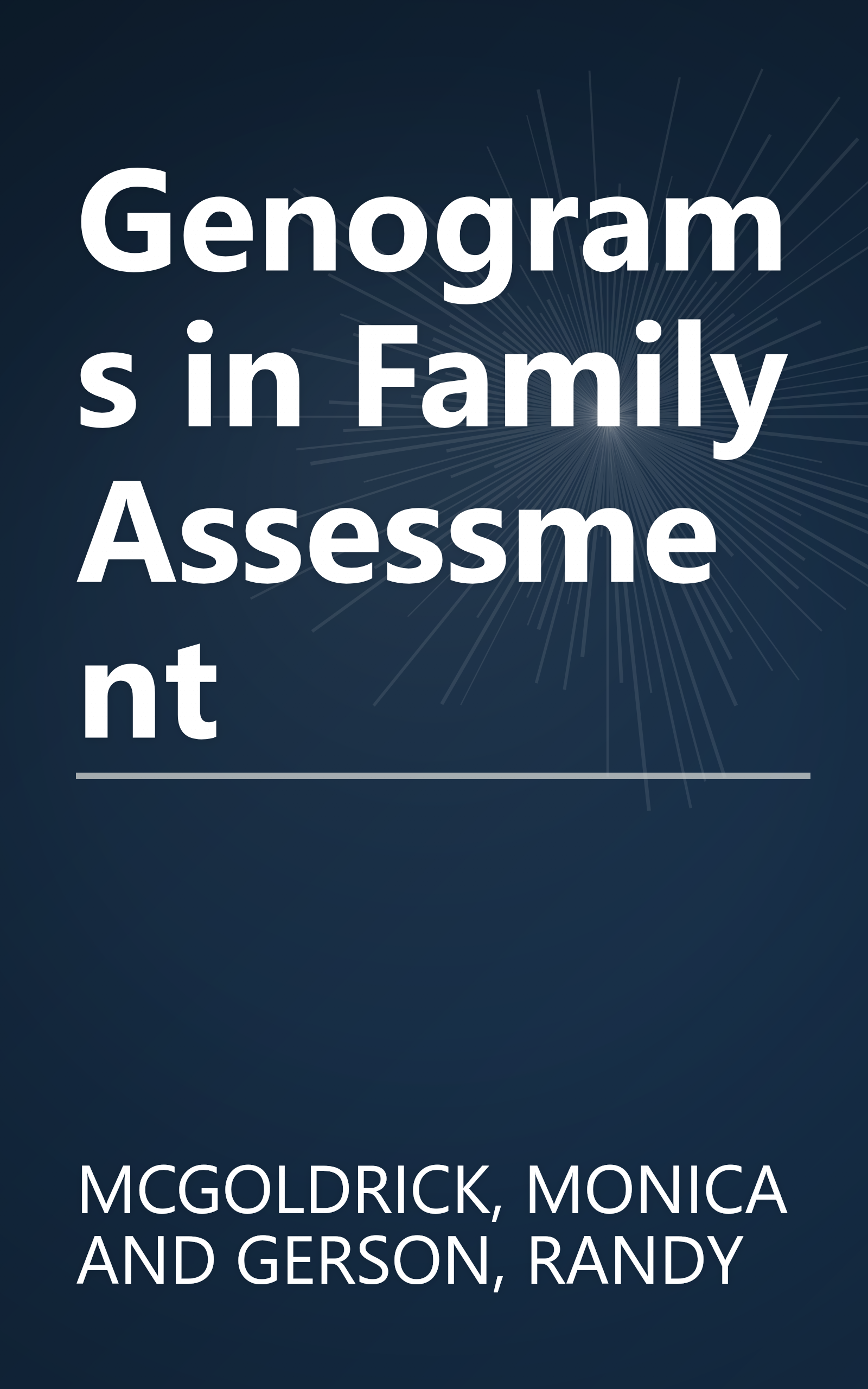 Genograms in Family Assessment book cover