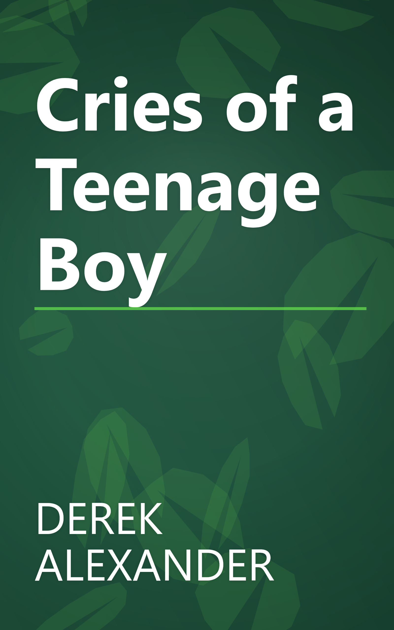 Cries of a Teenage Boy book cover