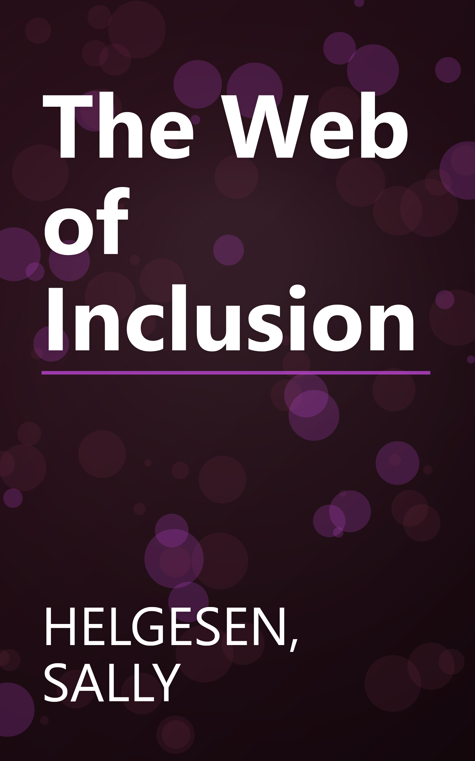 The Web of Inclusion book cover