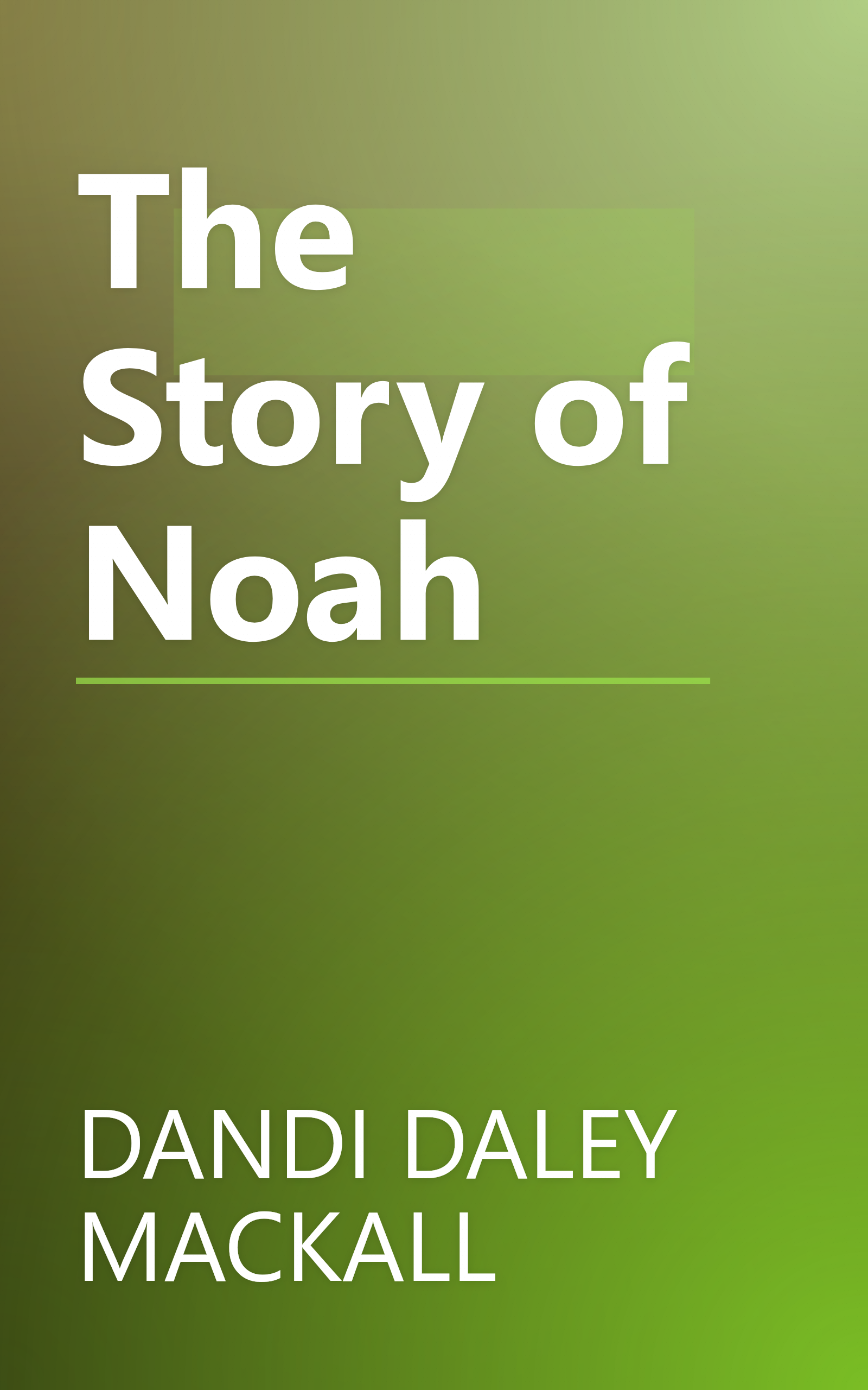 The Story of Noah book cover
