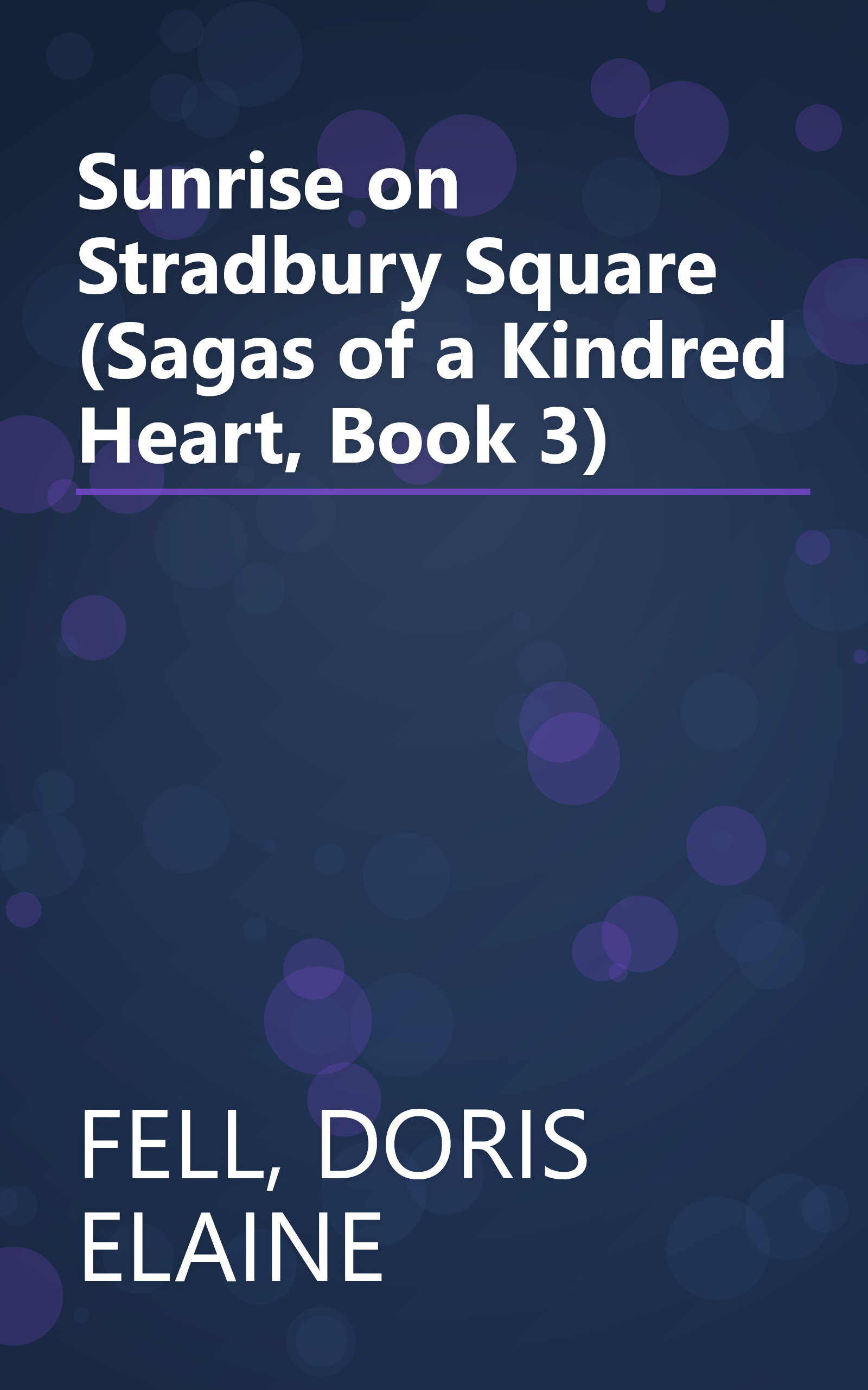 Sunrise on Stradbury Square (Sagas of a Kindred Heart, Book 3) book cover