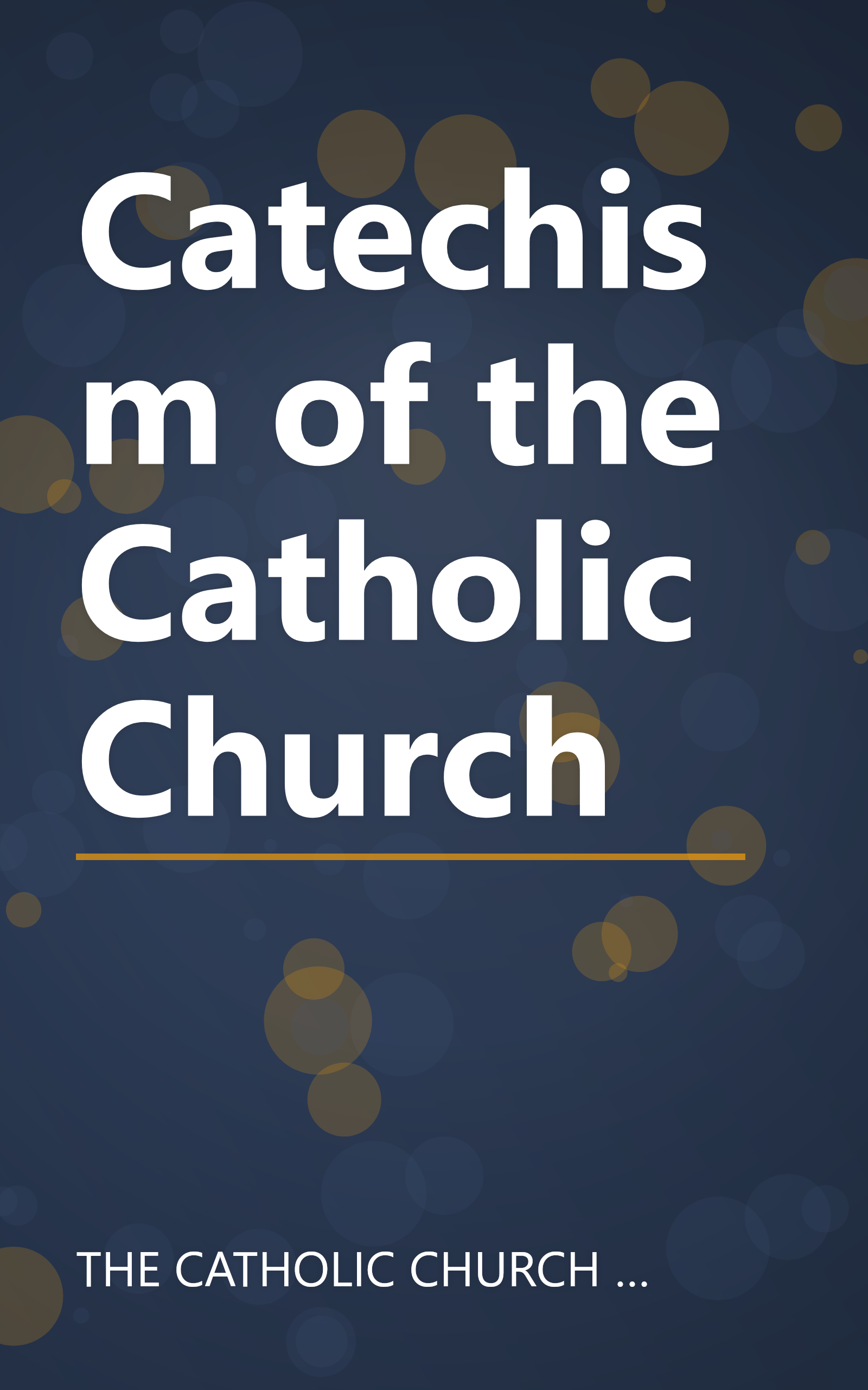 Catechism of the Catholic Church book cover