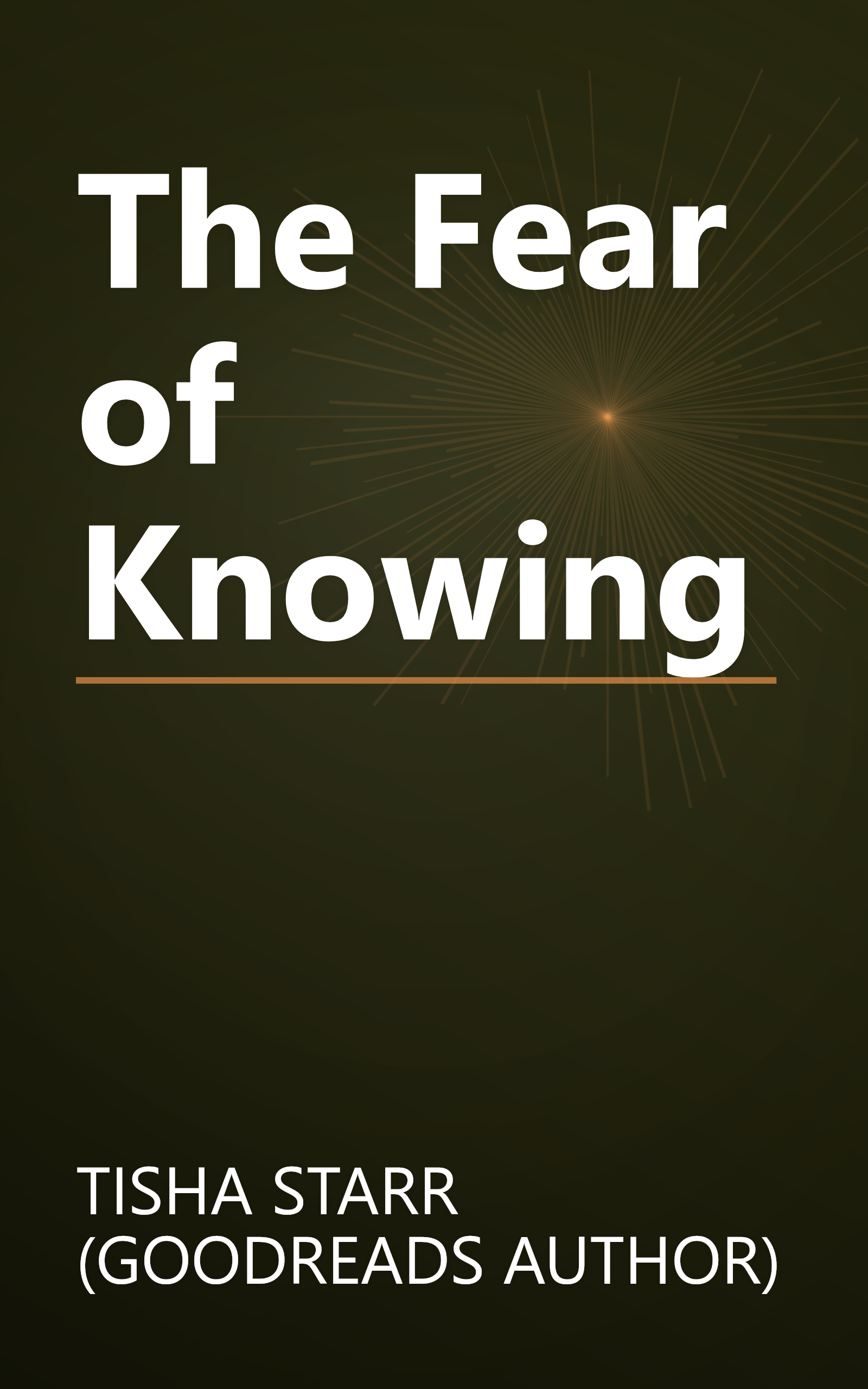 The Fear of Knowing book cover