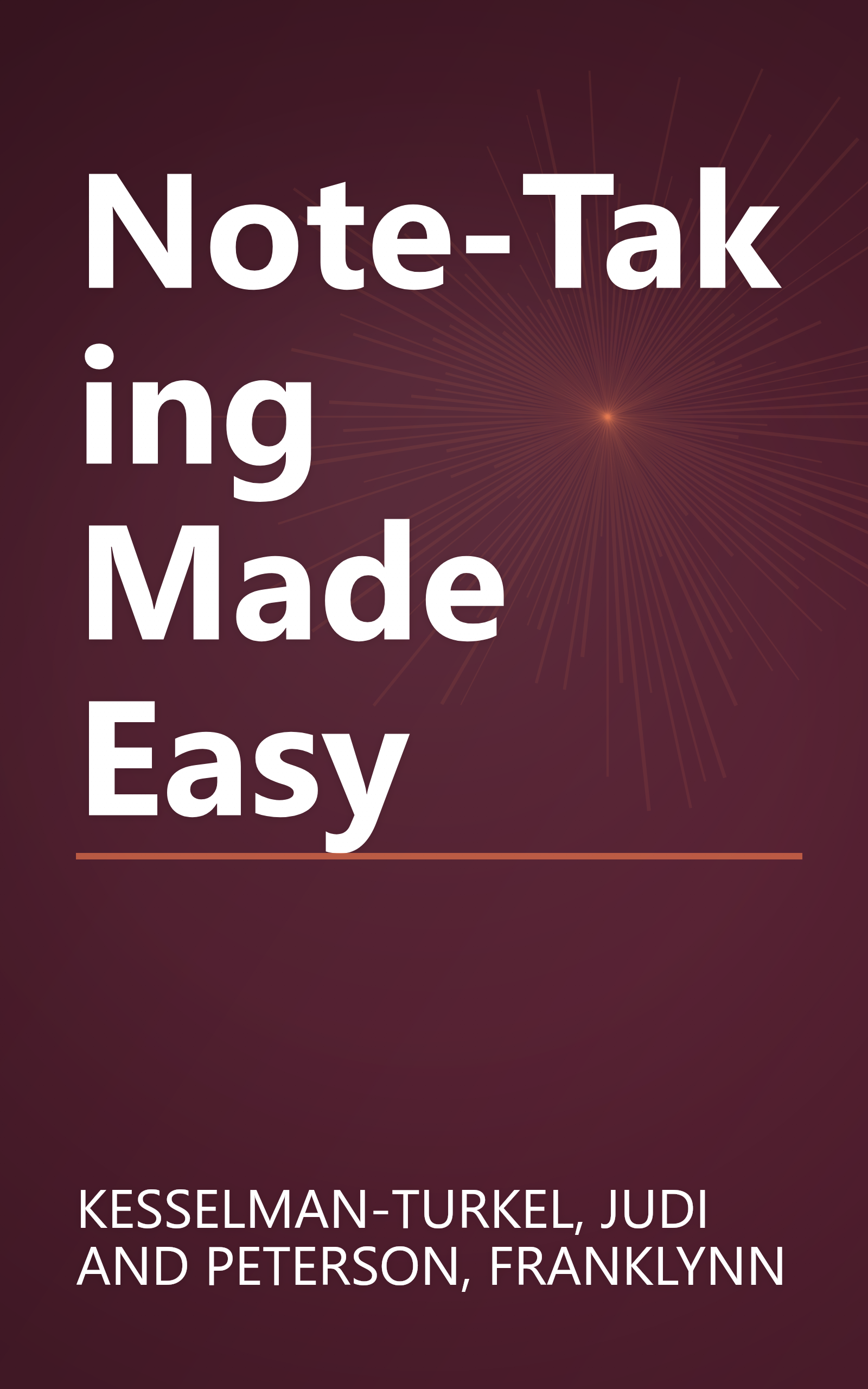 Note-Taking Made Easy book cover