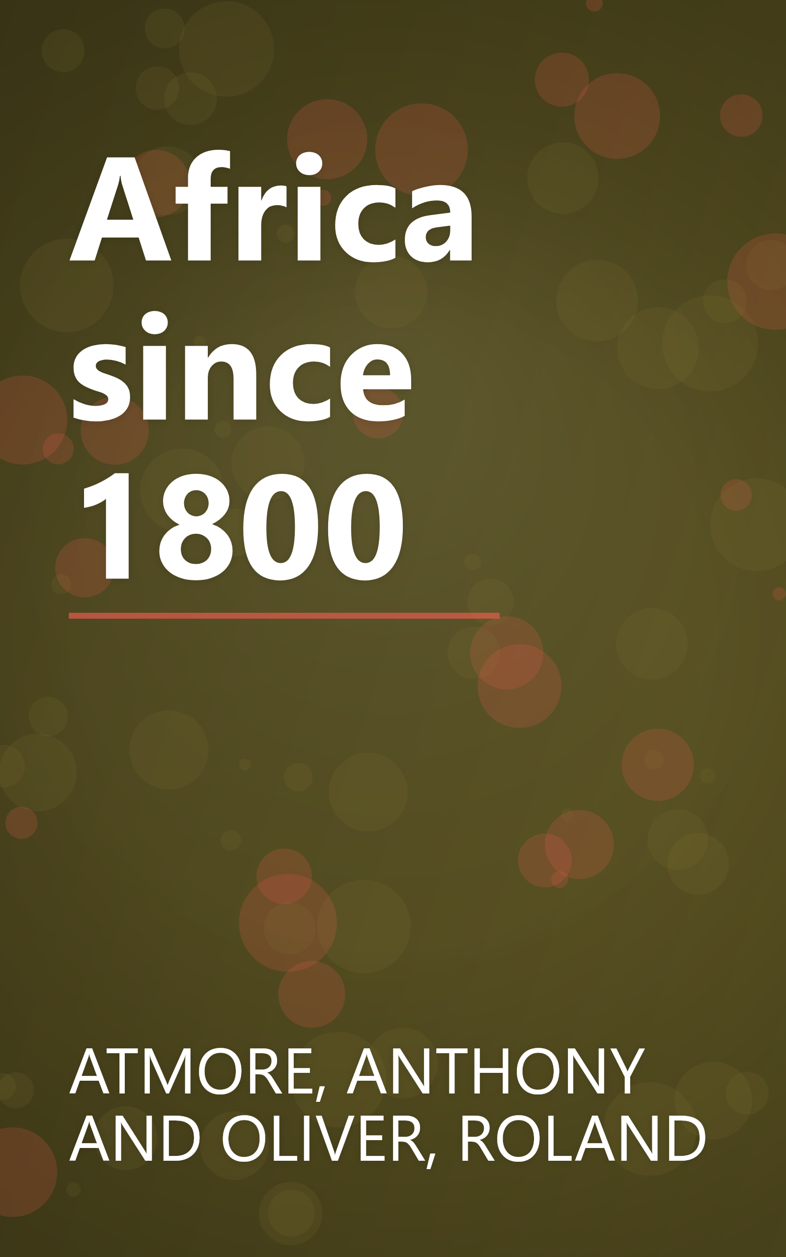 Africa since 1800 book cover