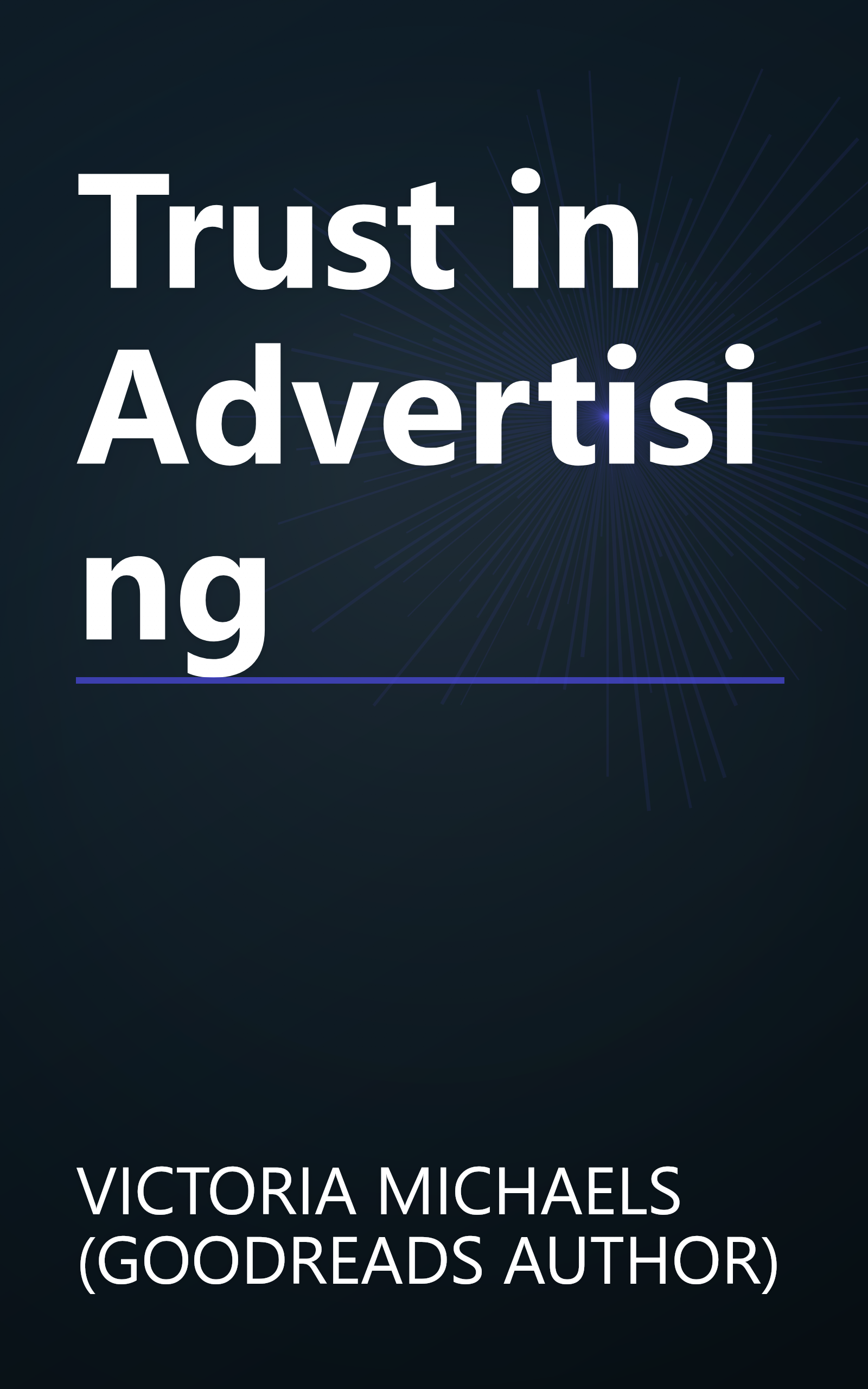 Trust in Advertising book cover
