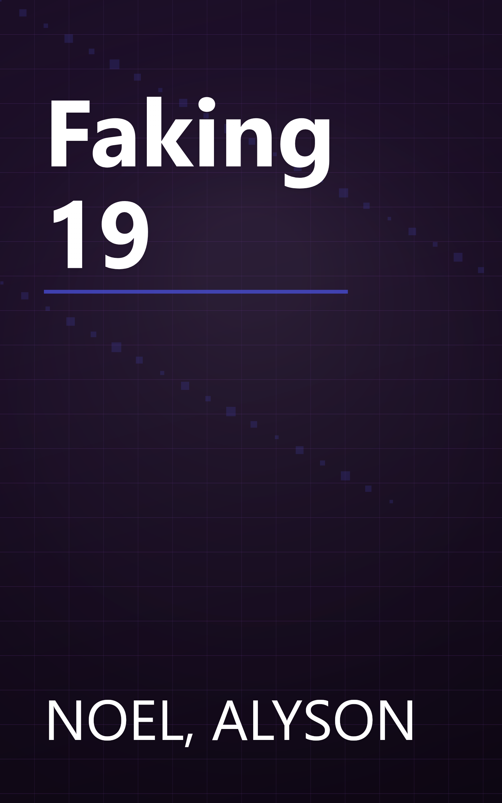 Faking 19 book cover