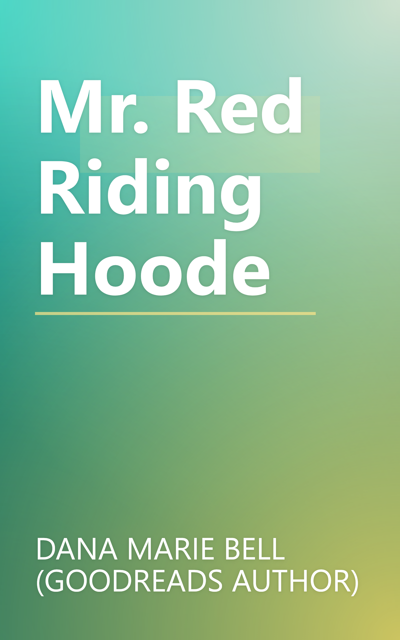 Mr. Red Riding Hoode book cover