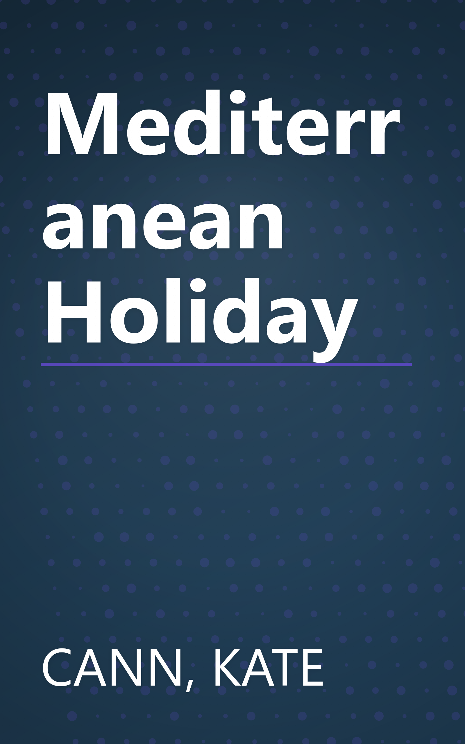 Mediterranean Holiday book cover