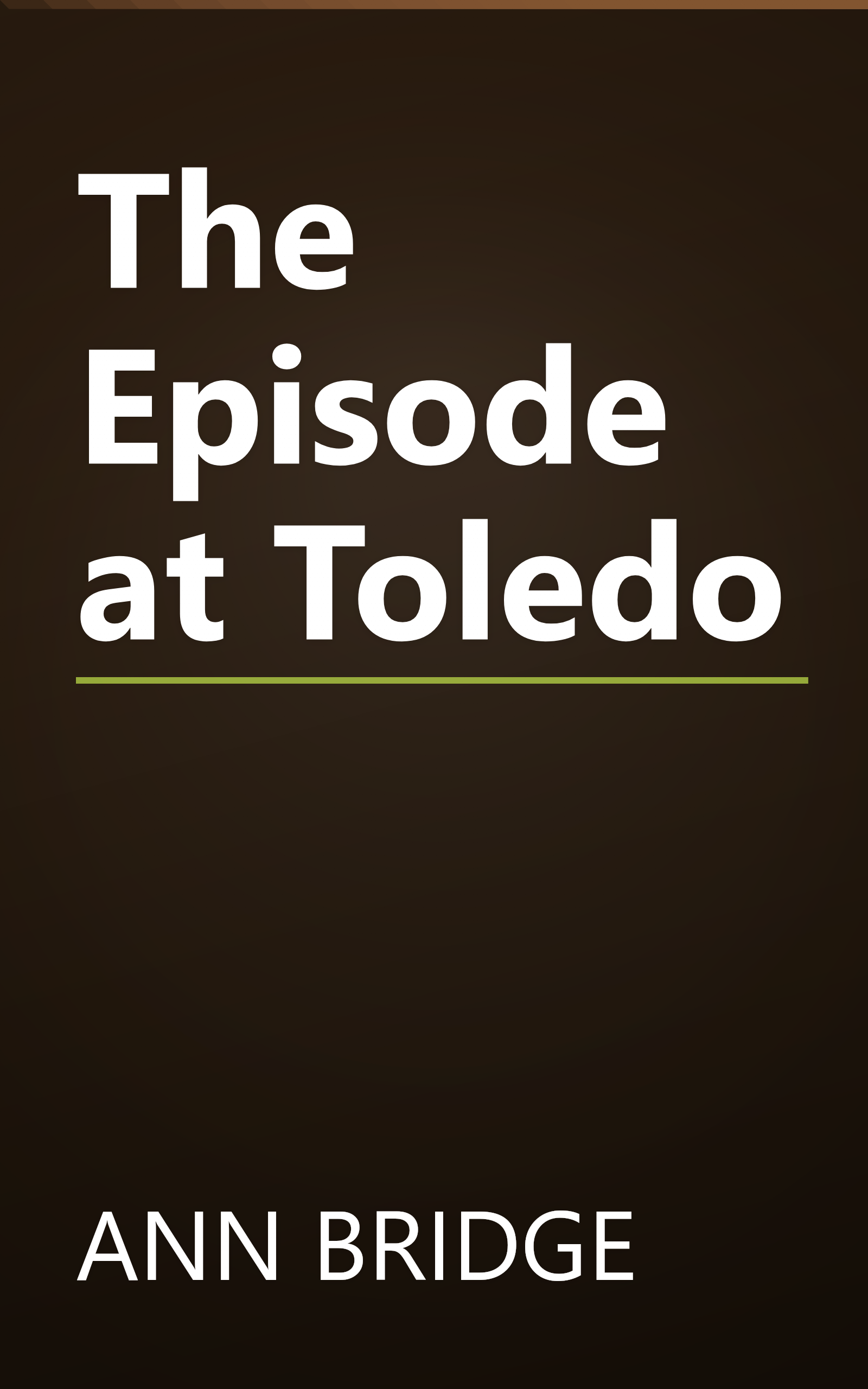 The Episode at Toledo book cover