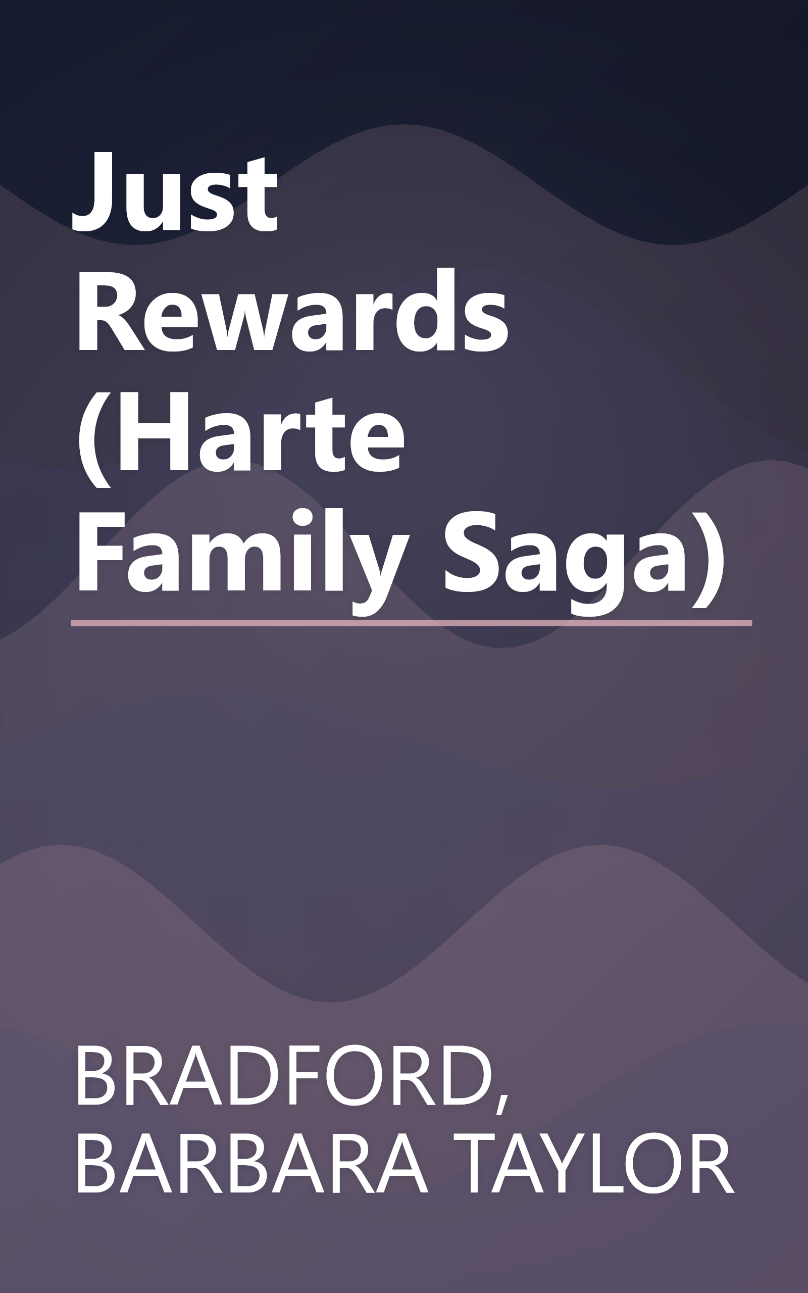 Just Rewards (Harte Family Saga) book cover