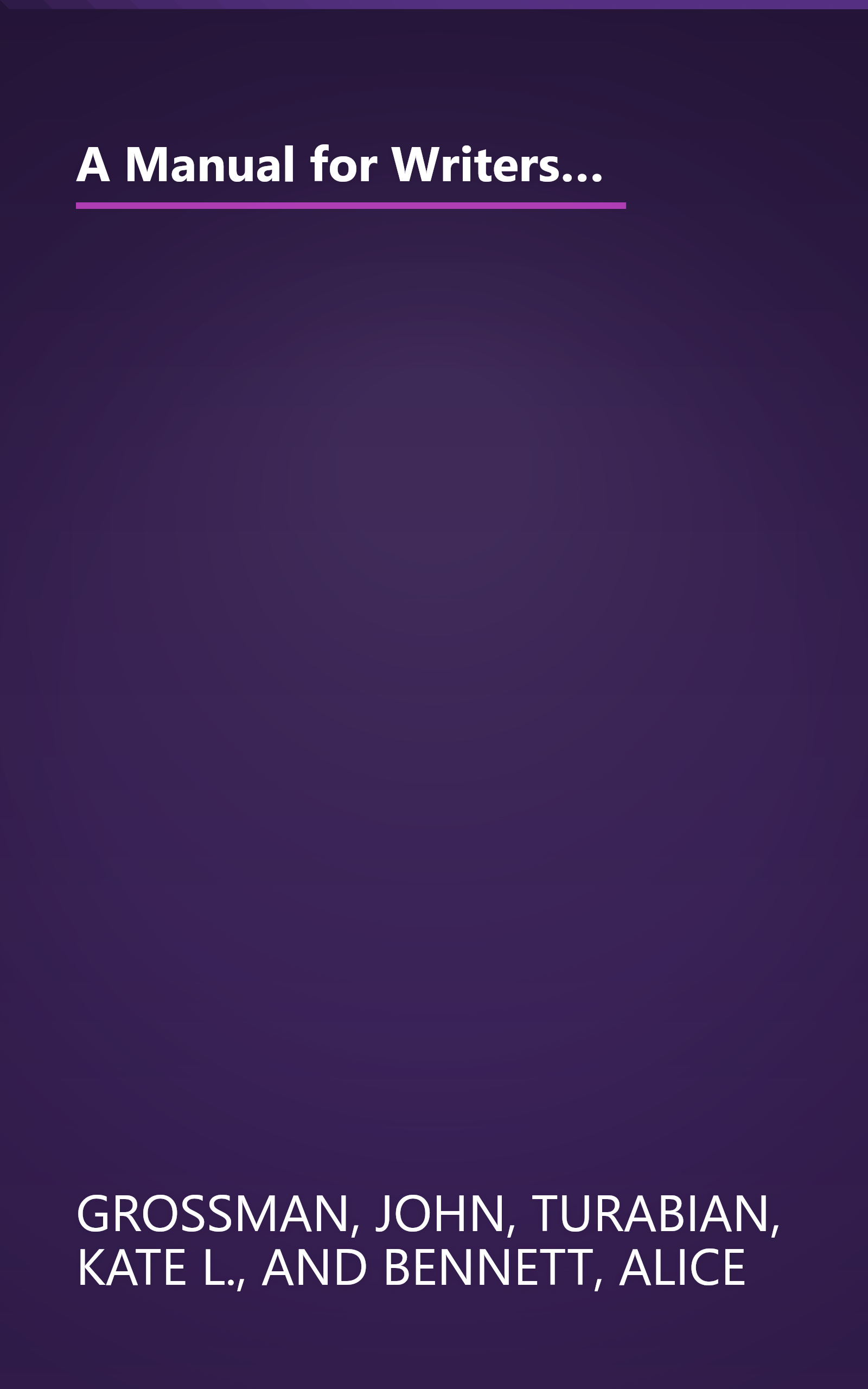 A Manual for Writers of Term Papers, Theses, and Dissertations, 6th Edition (Chicago Guides to Writing, Editing, and Publishing) book cover