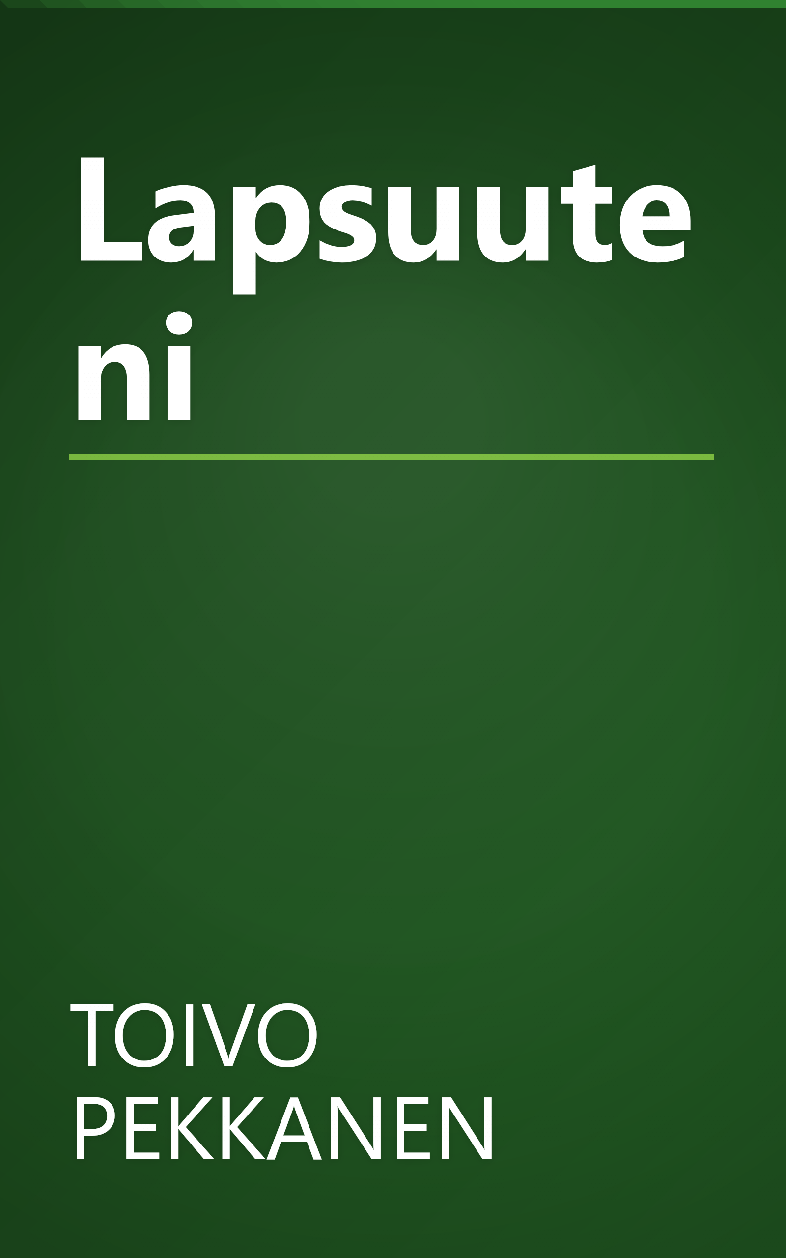 Lapsuuteni book cover