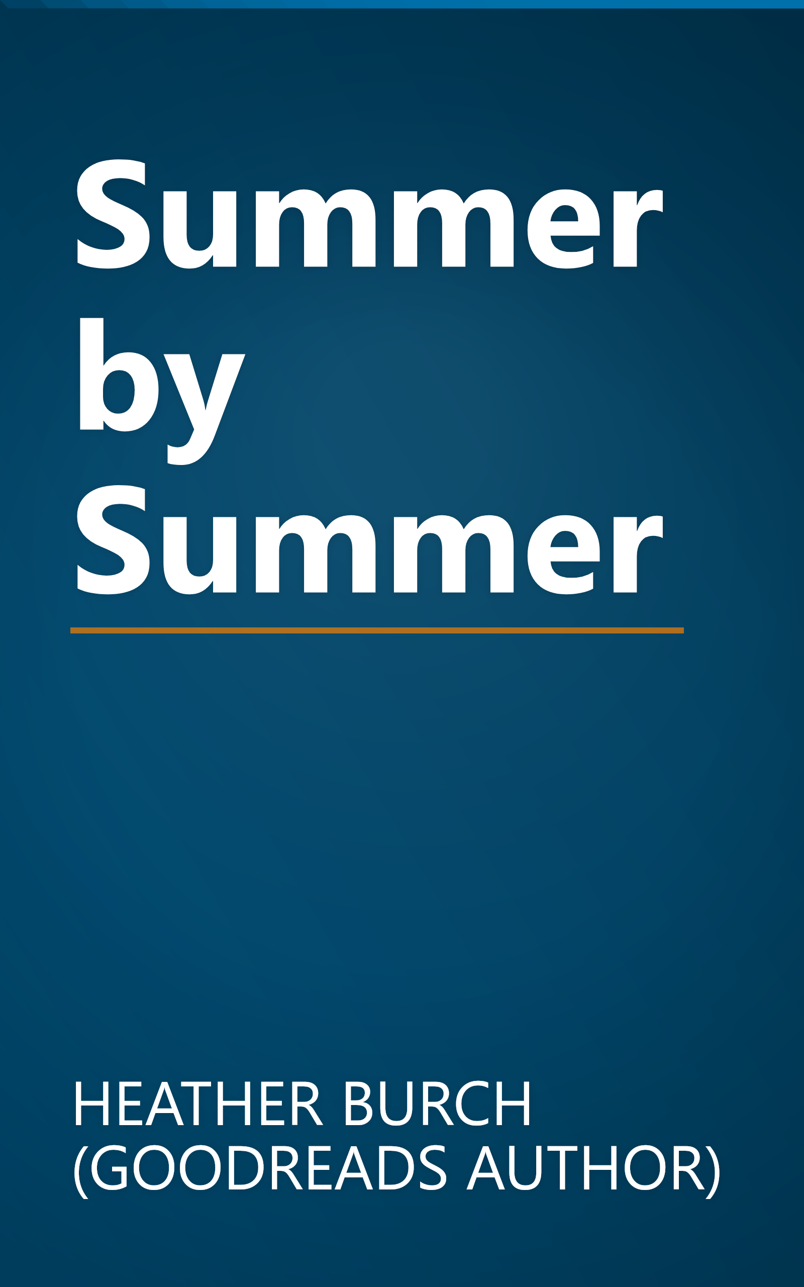 Summer by Summer book cover