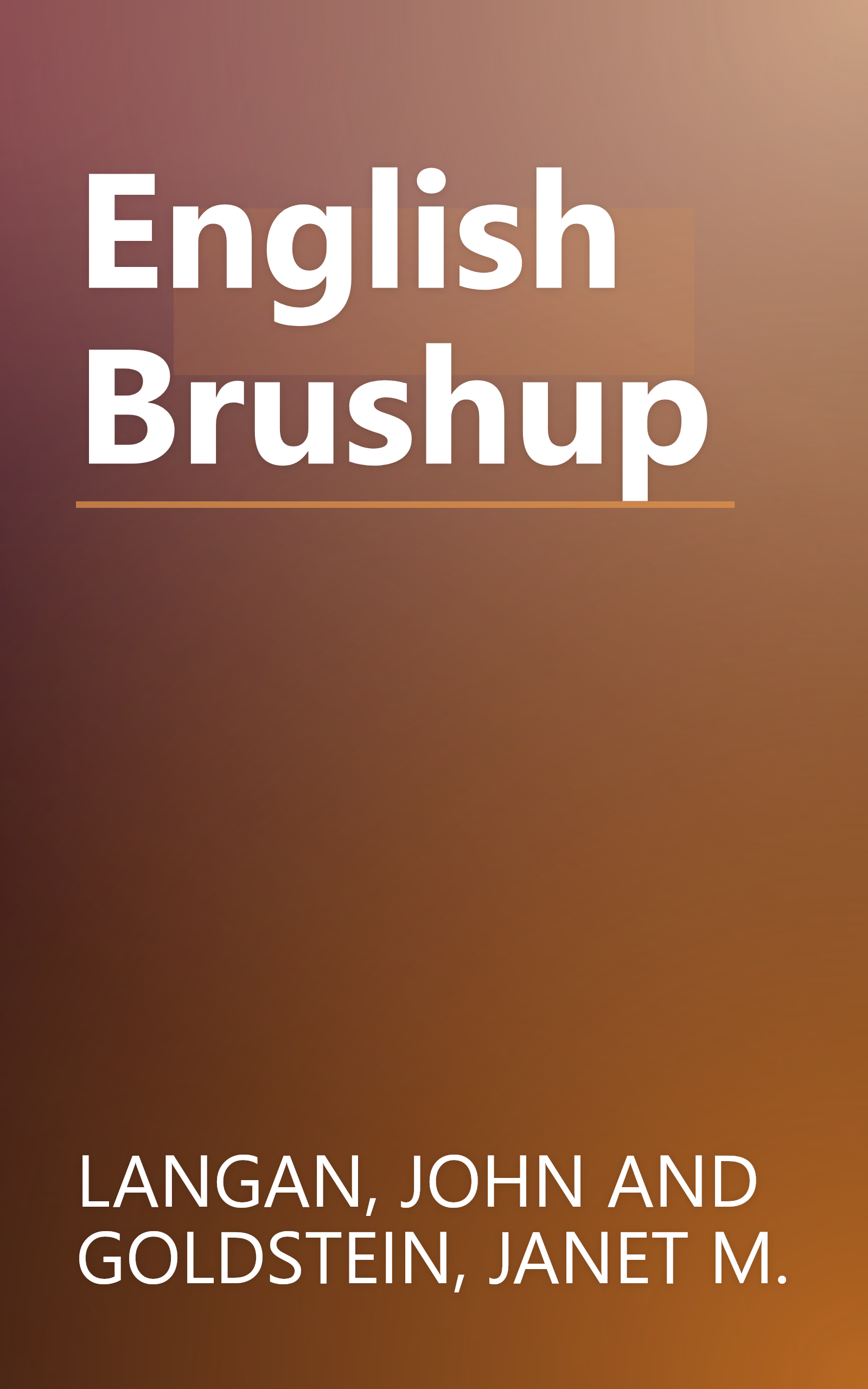 English Brushup book cover