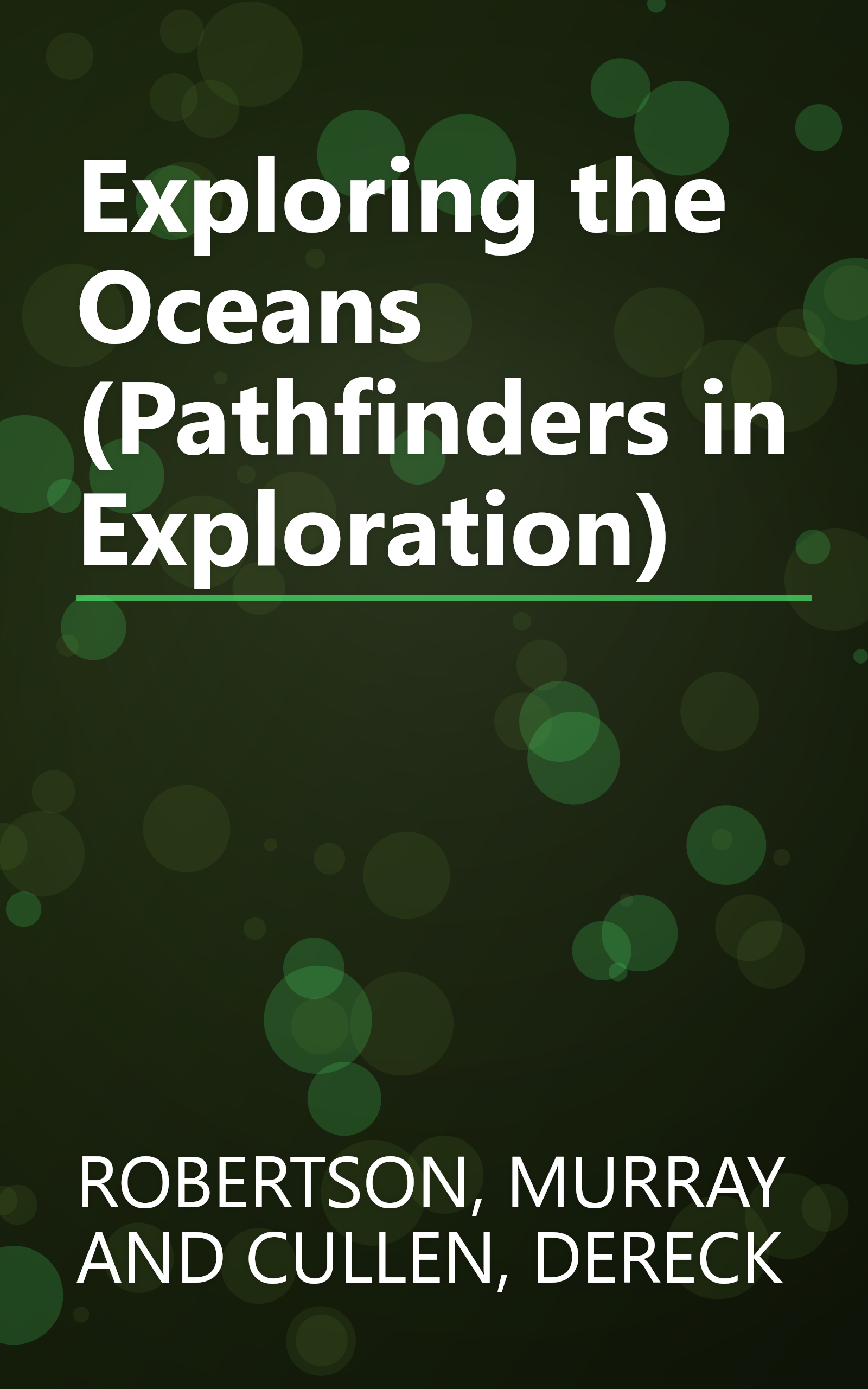 Exploring the Oceans (Pathfinders in Exploration) book cover