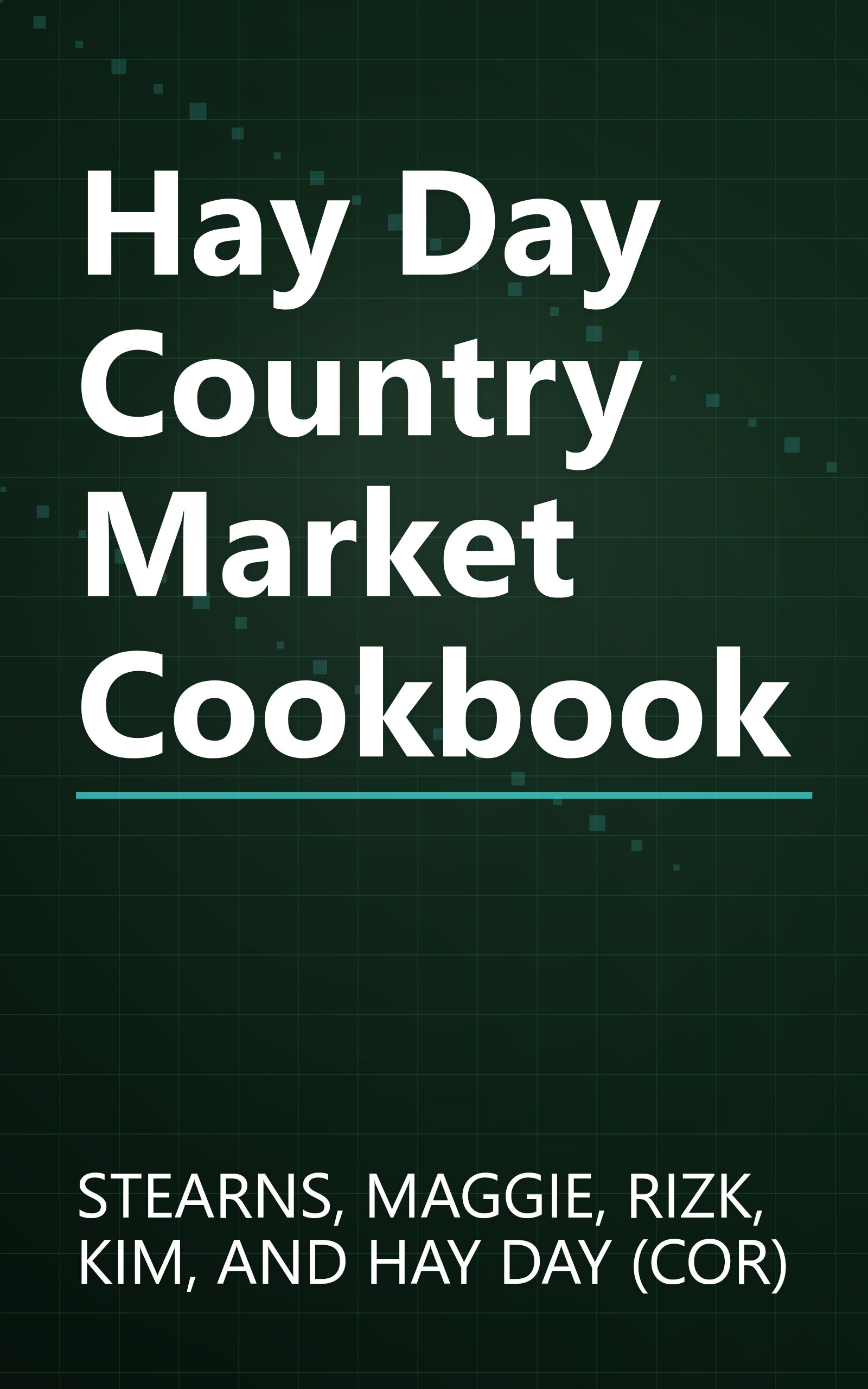 Hay Day Country Market Cookbook book cover