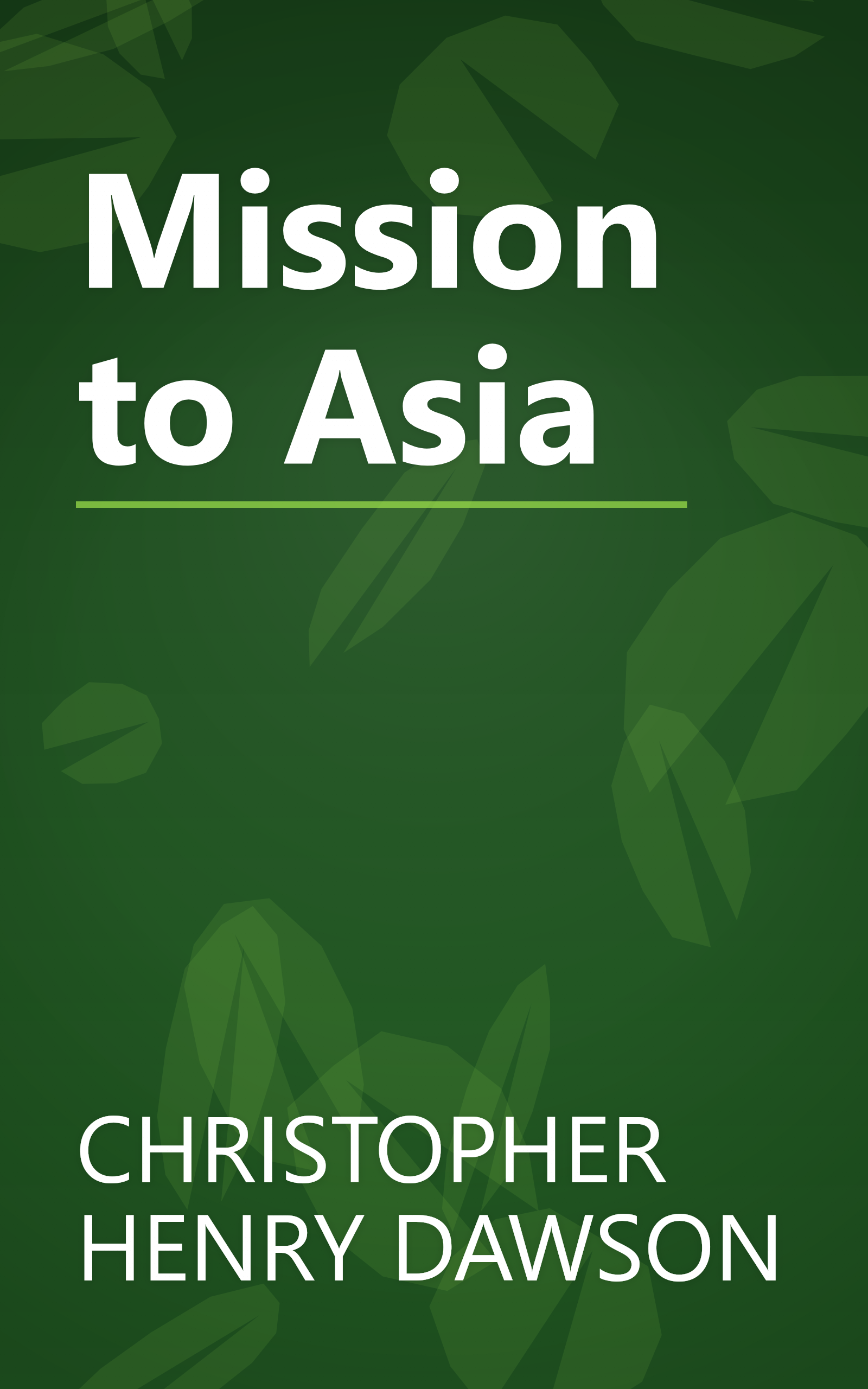 Mission to Asia book cover