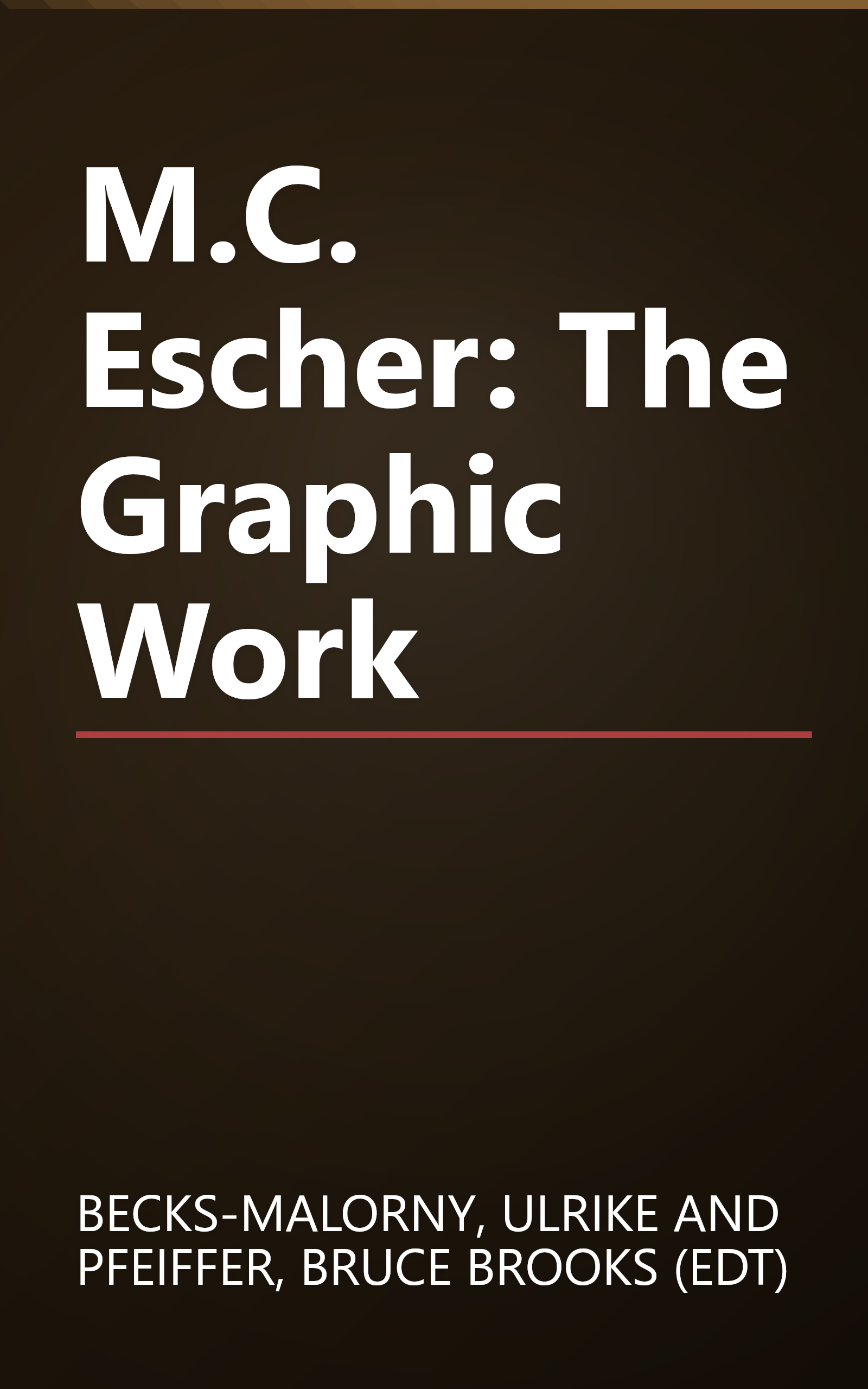 M.C. Escher: The Graphic Work book cover