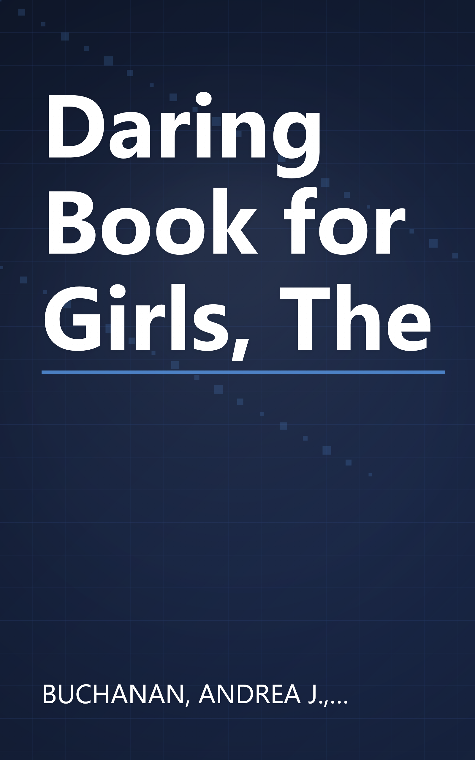Daring Book for Girls, The book cover