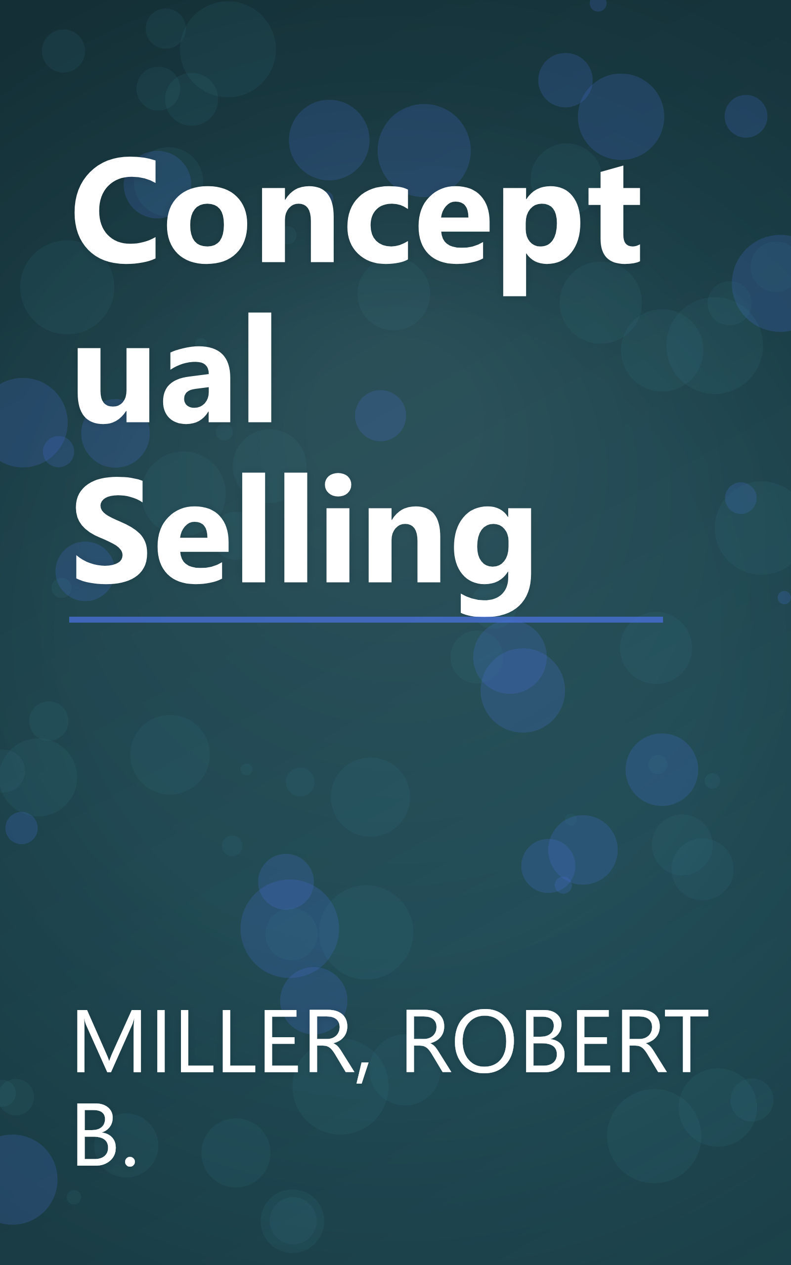 Conceptual Selling book cover