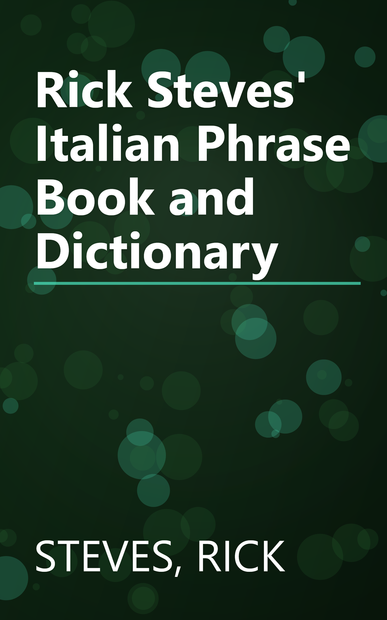 Rick Steves' Italian Phrase Book and Dictionary book cover
