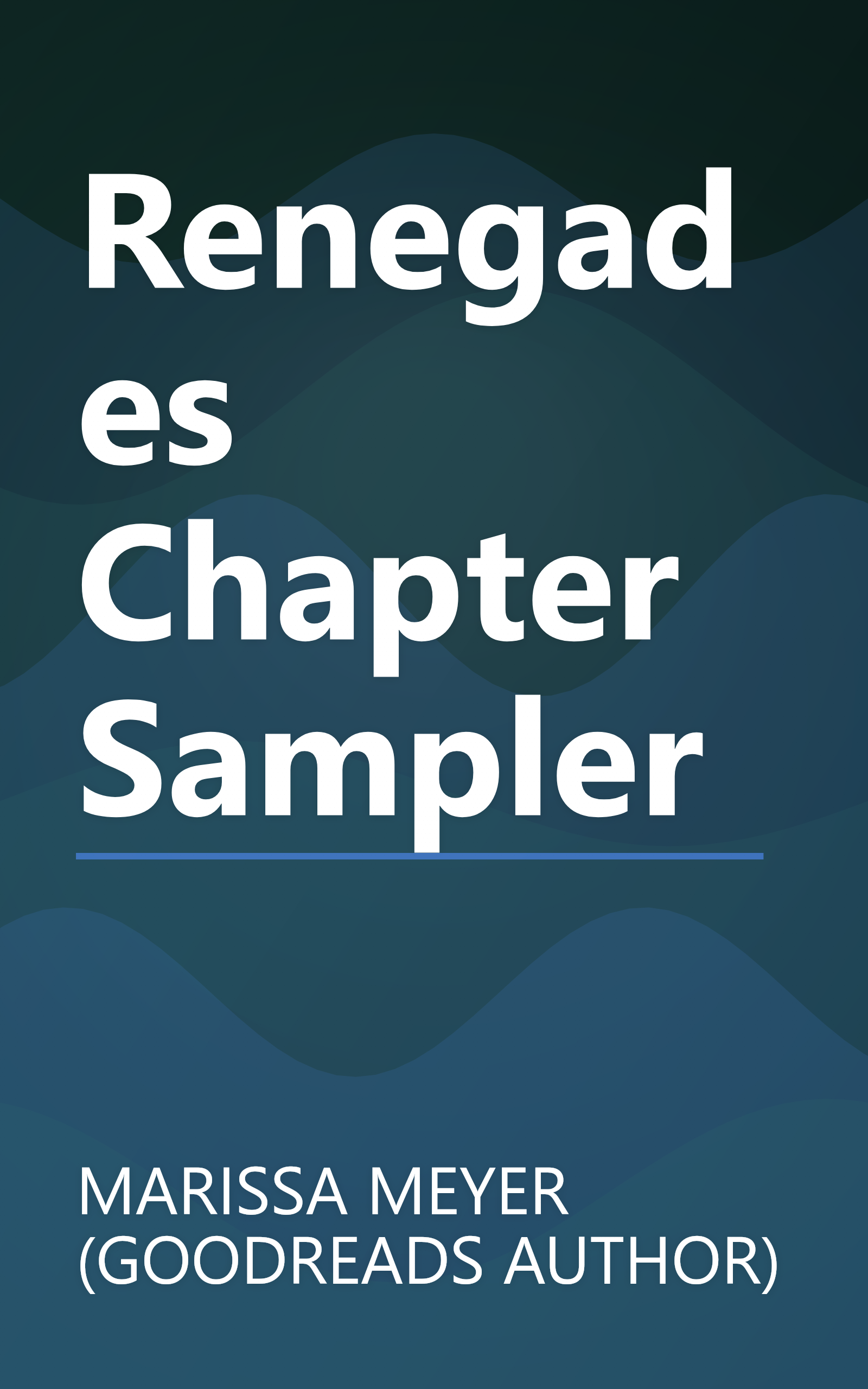 Renegades Chapter Sampler book cover