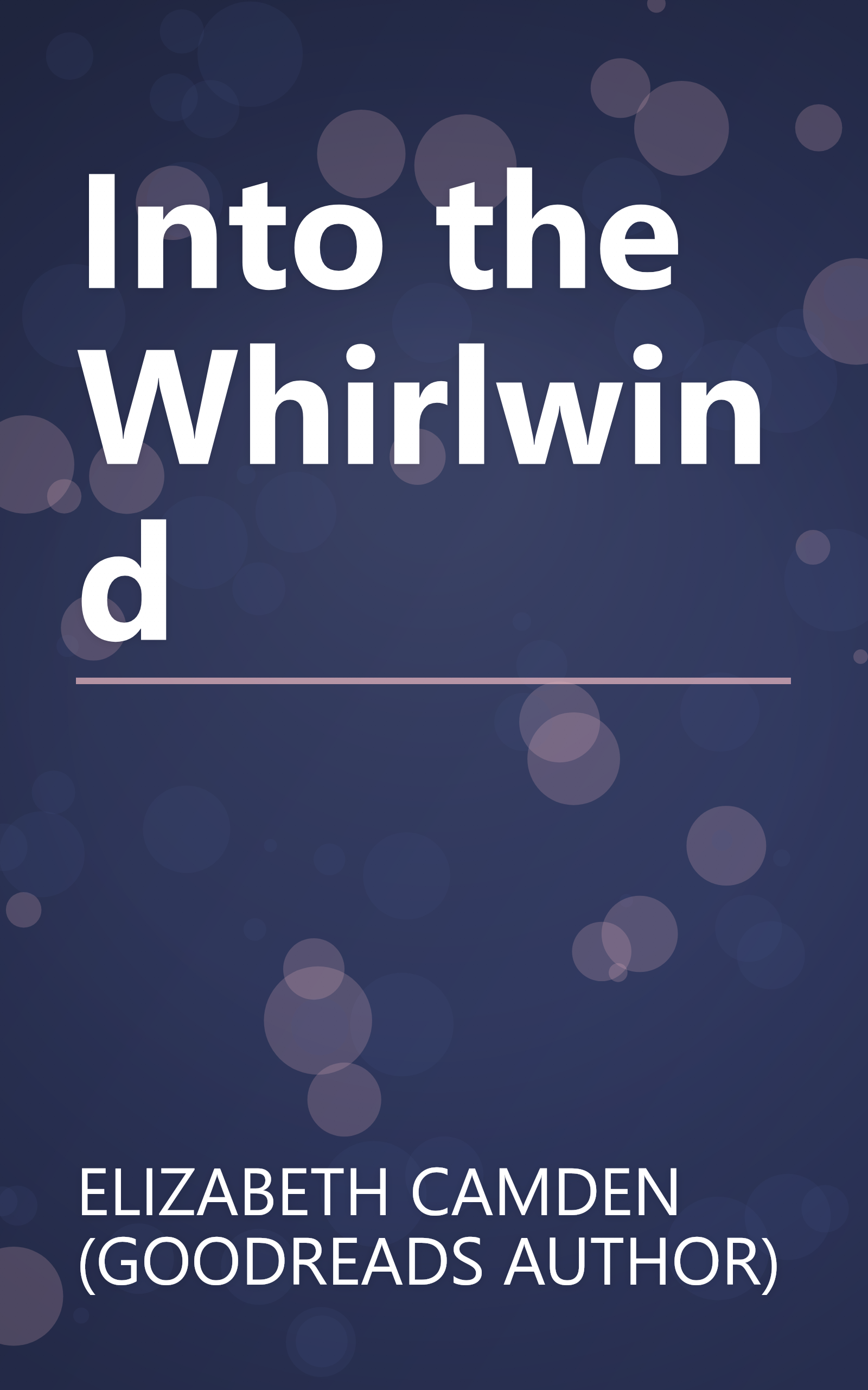 Into the Whirlwind book cover