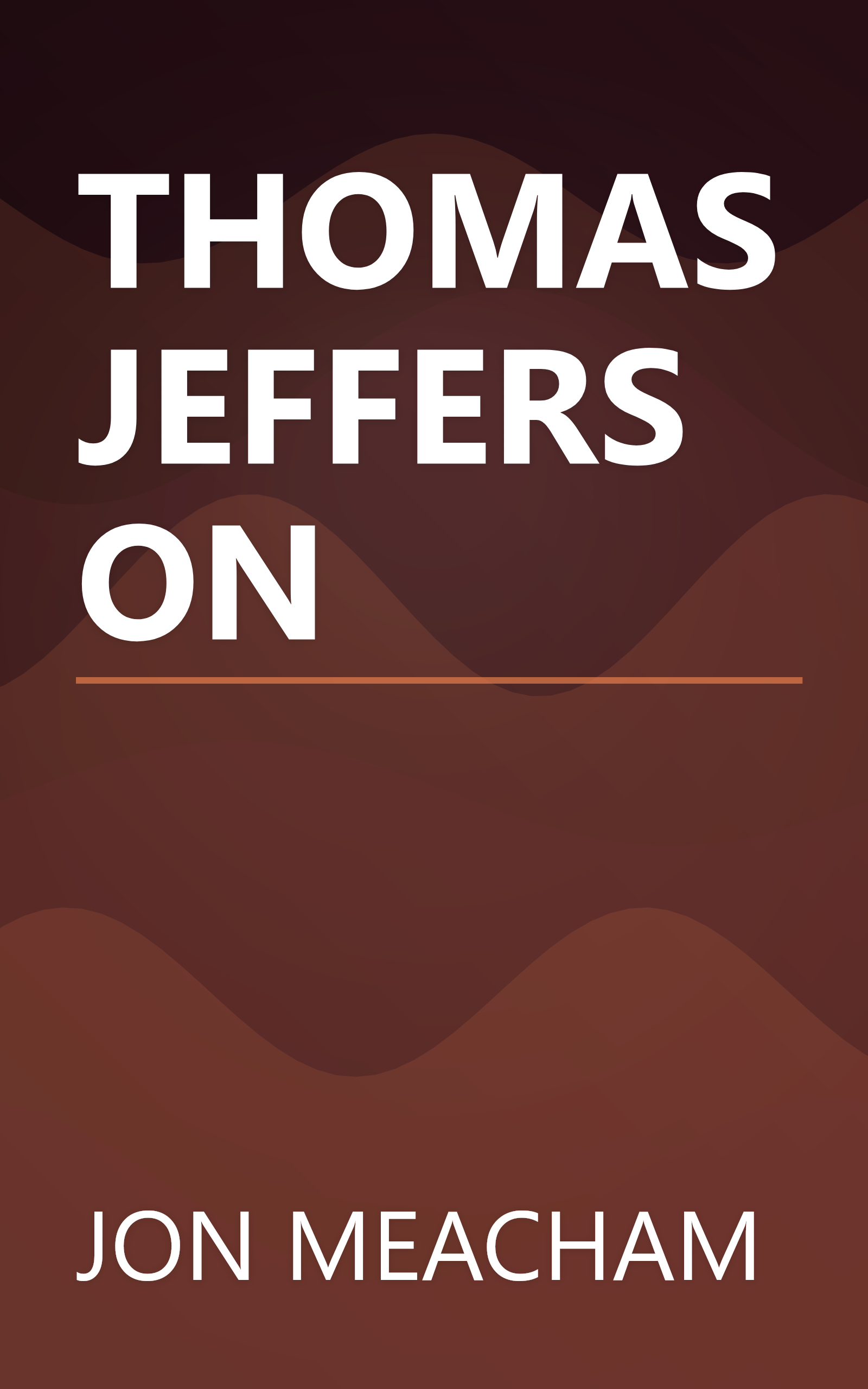 THOMAS JEFFERSON book cover