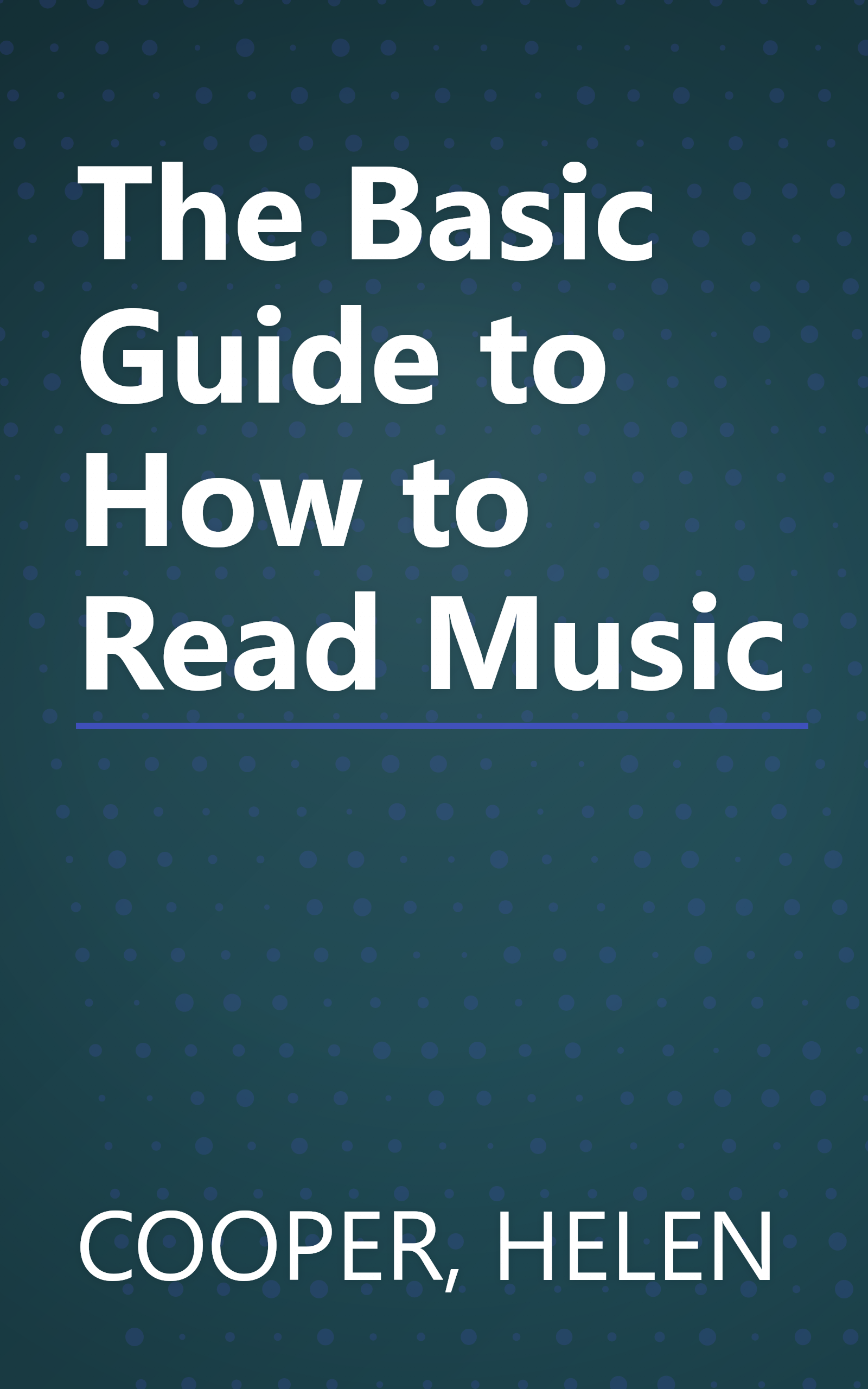 The Basic Guide to How to Read Music book cover