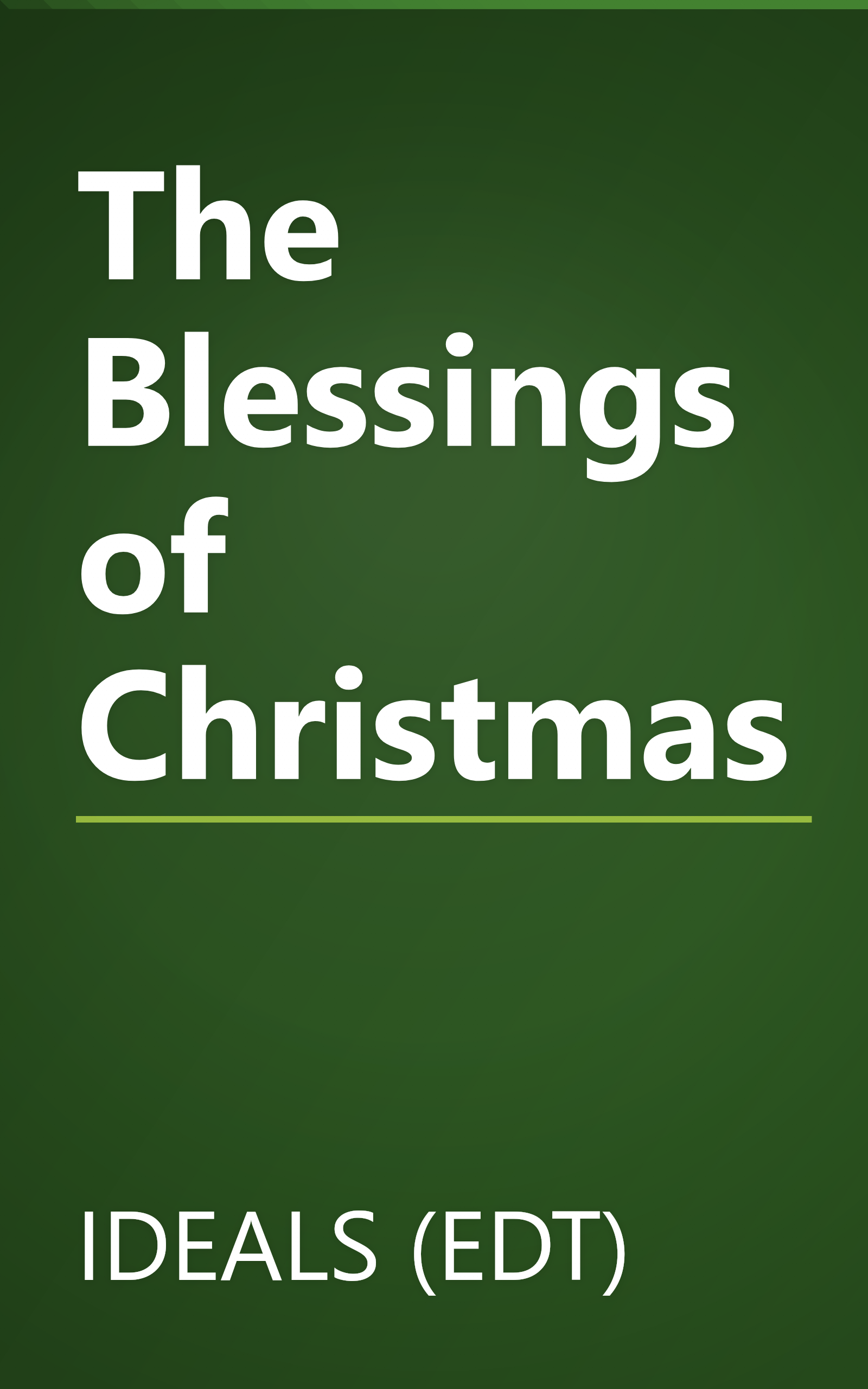 The Blessings of Christmas book cover