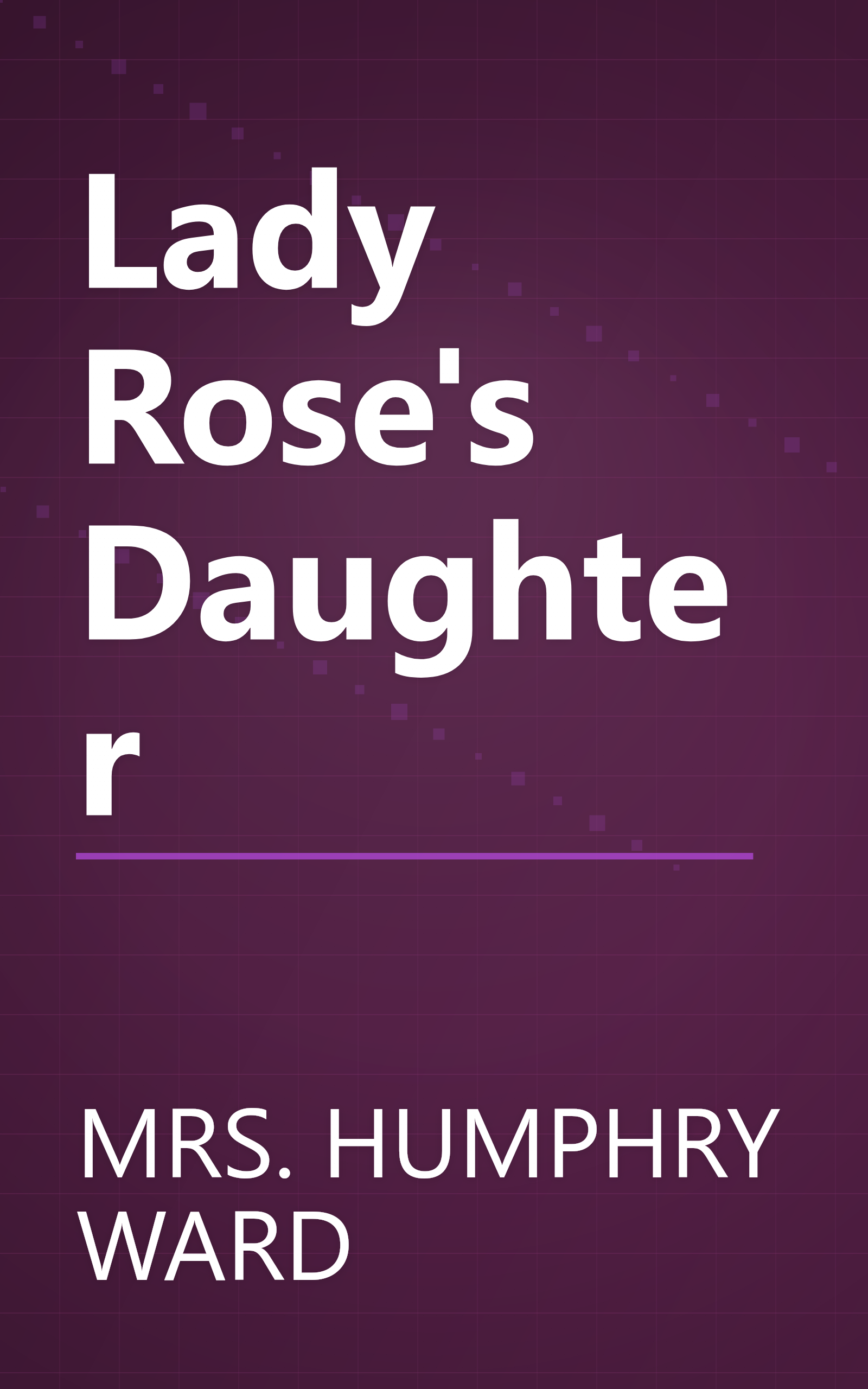 Lady Rose's Daughter book cover
