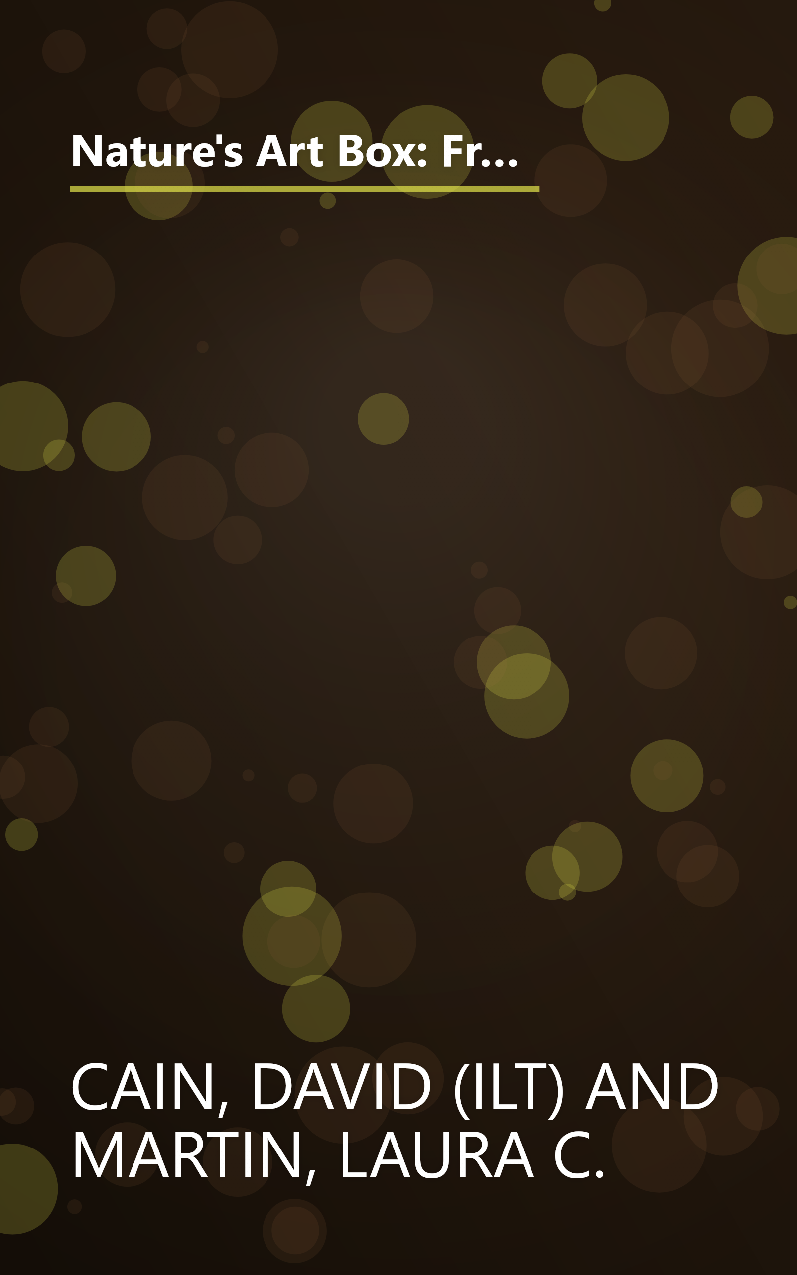 Nature's Art Box: From t-shirts to twig baskets, 65 cool projects for crafty kids to make with natural materials you can find anywhere book cover