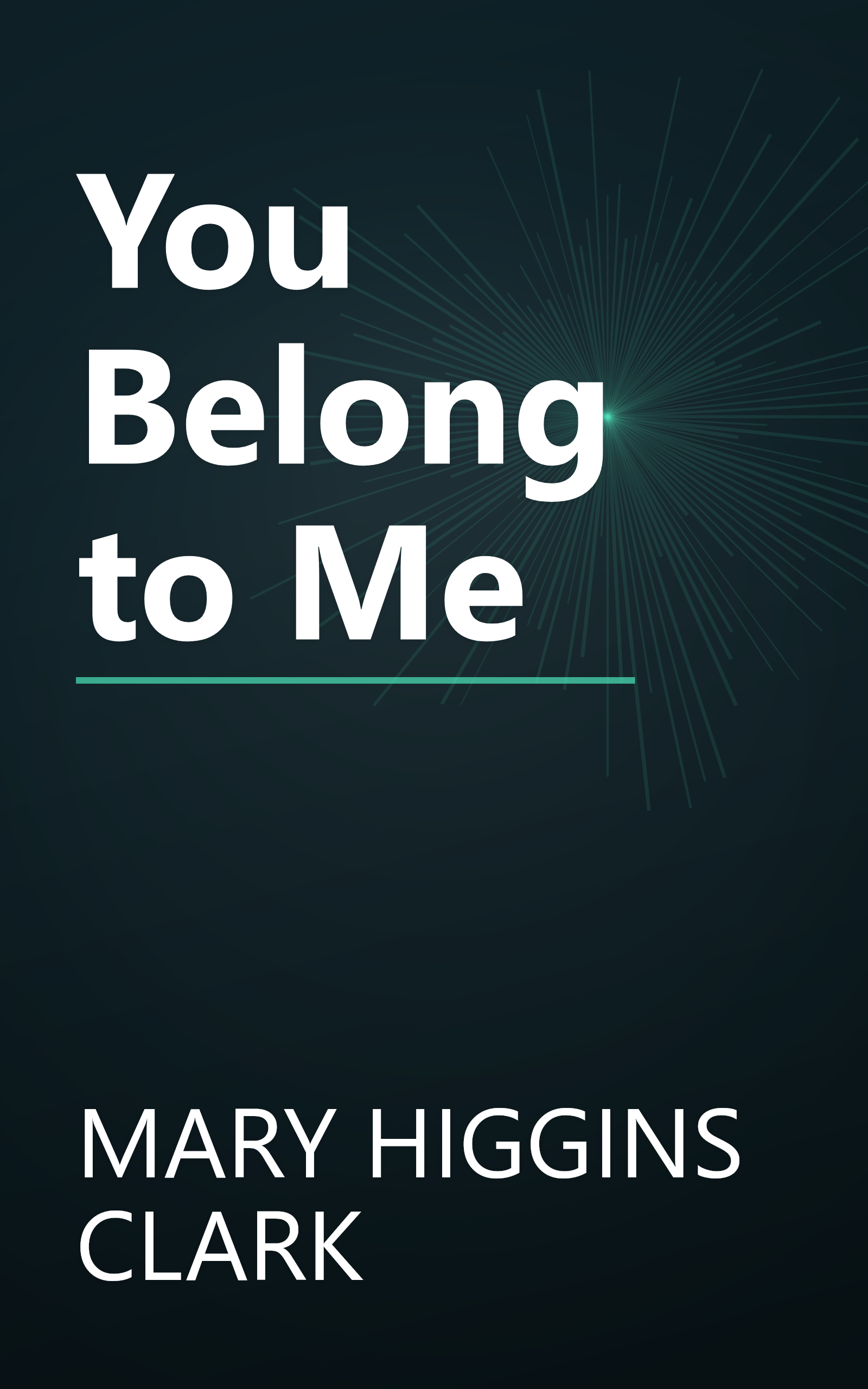 You Belong to Me book cover