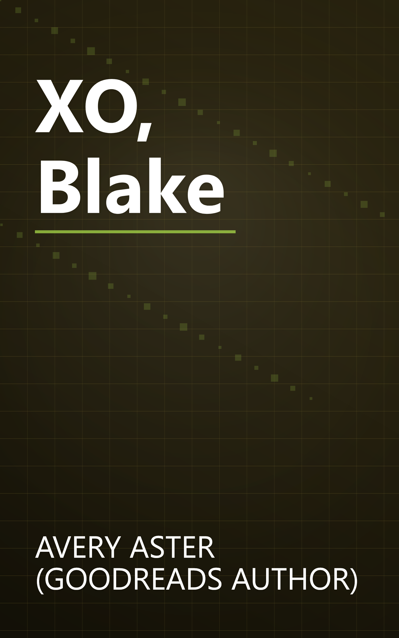 XO, Blake book cover