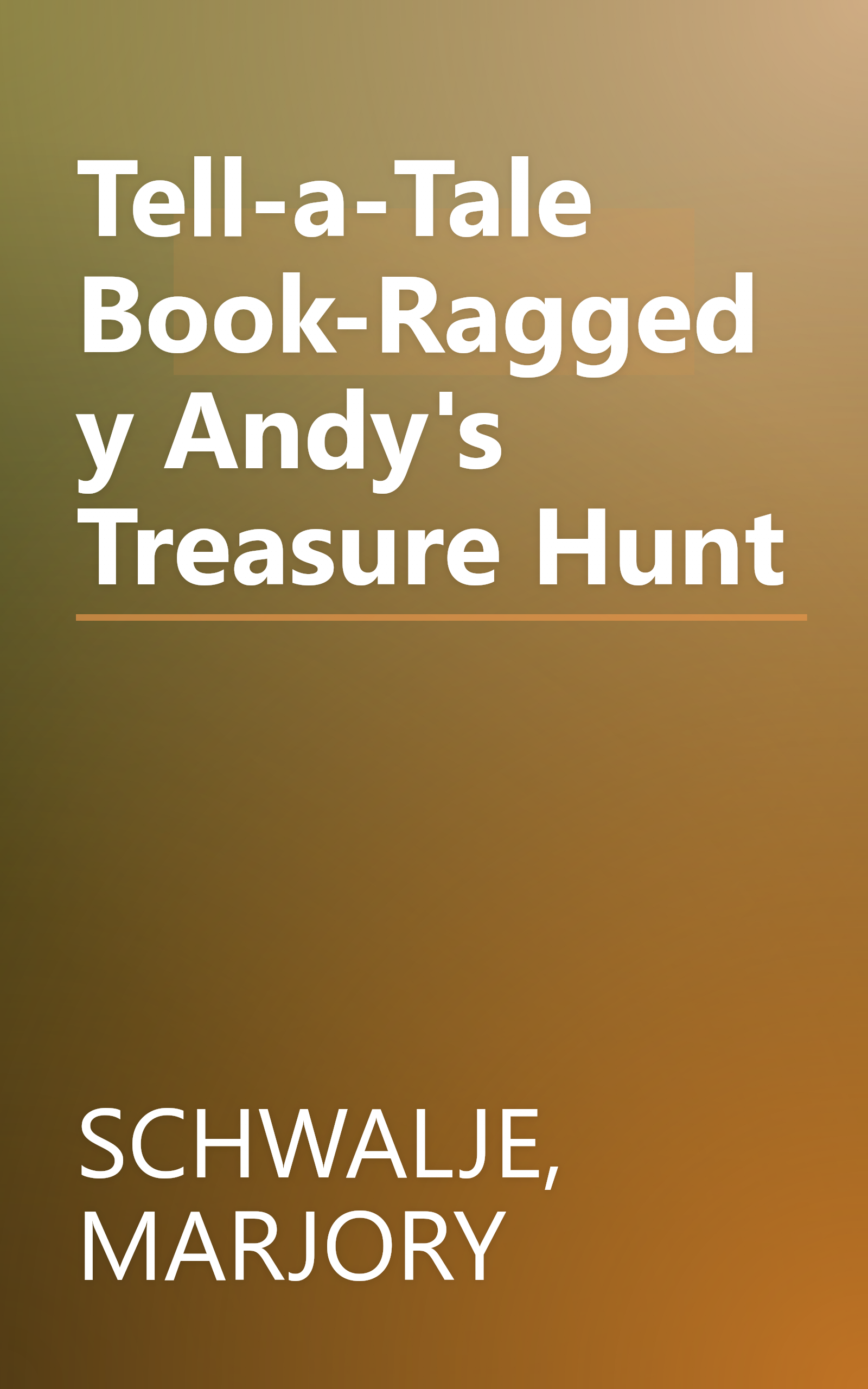 Tell-a-Tale Book-Raggedy Andy's Treasure Hunt book cover