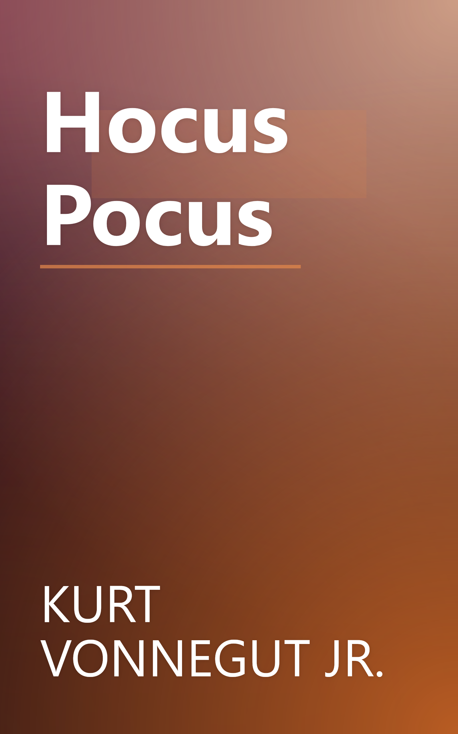 Hocus Pocus book cover
