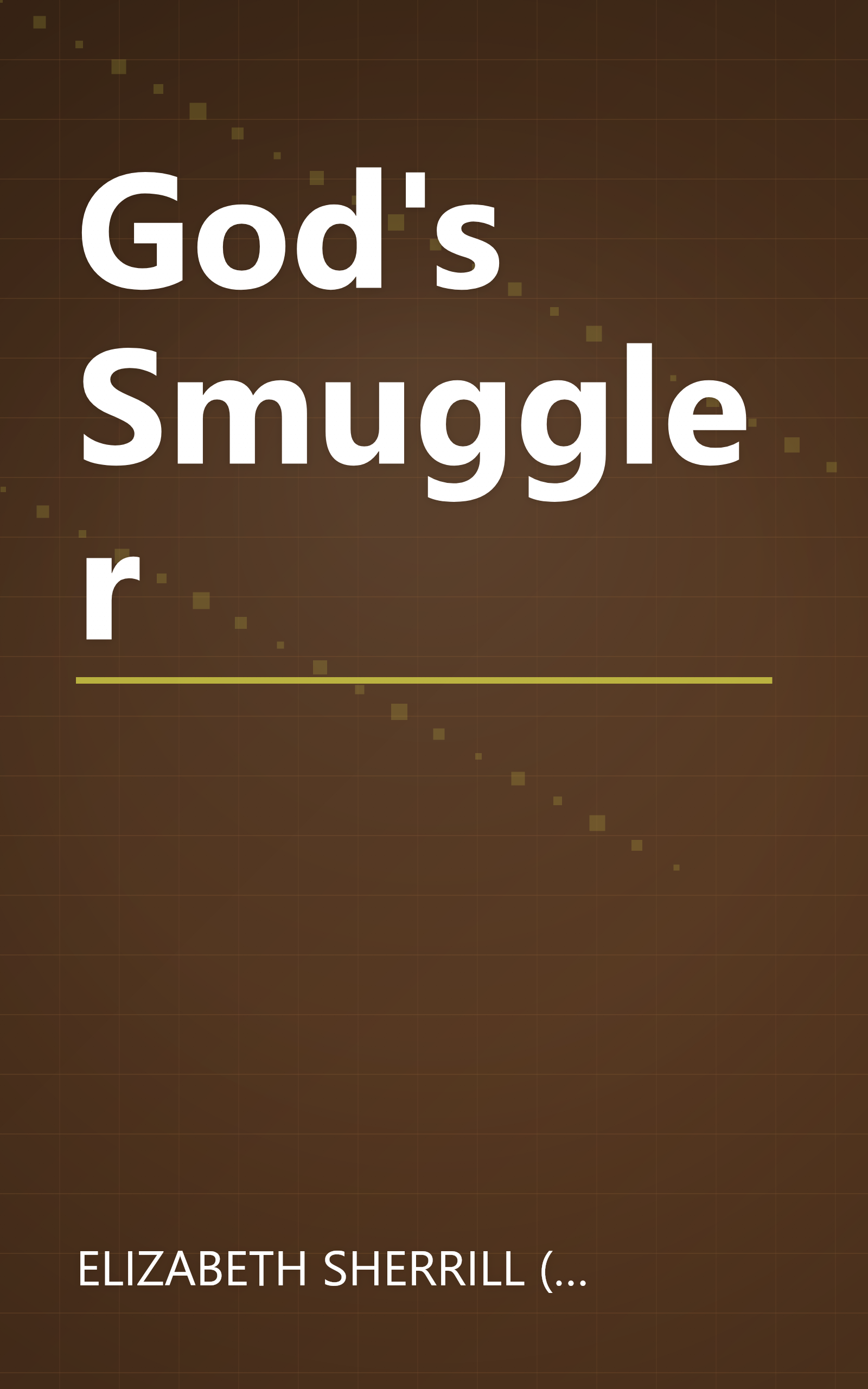God's Smuggler book cover