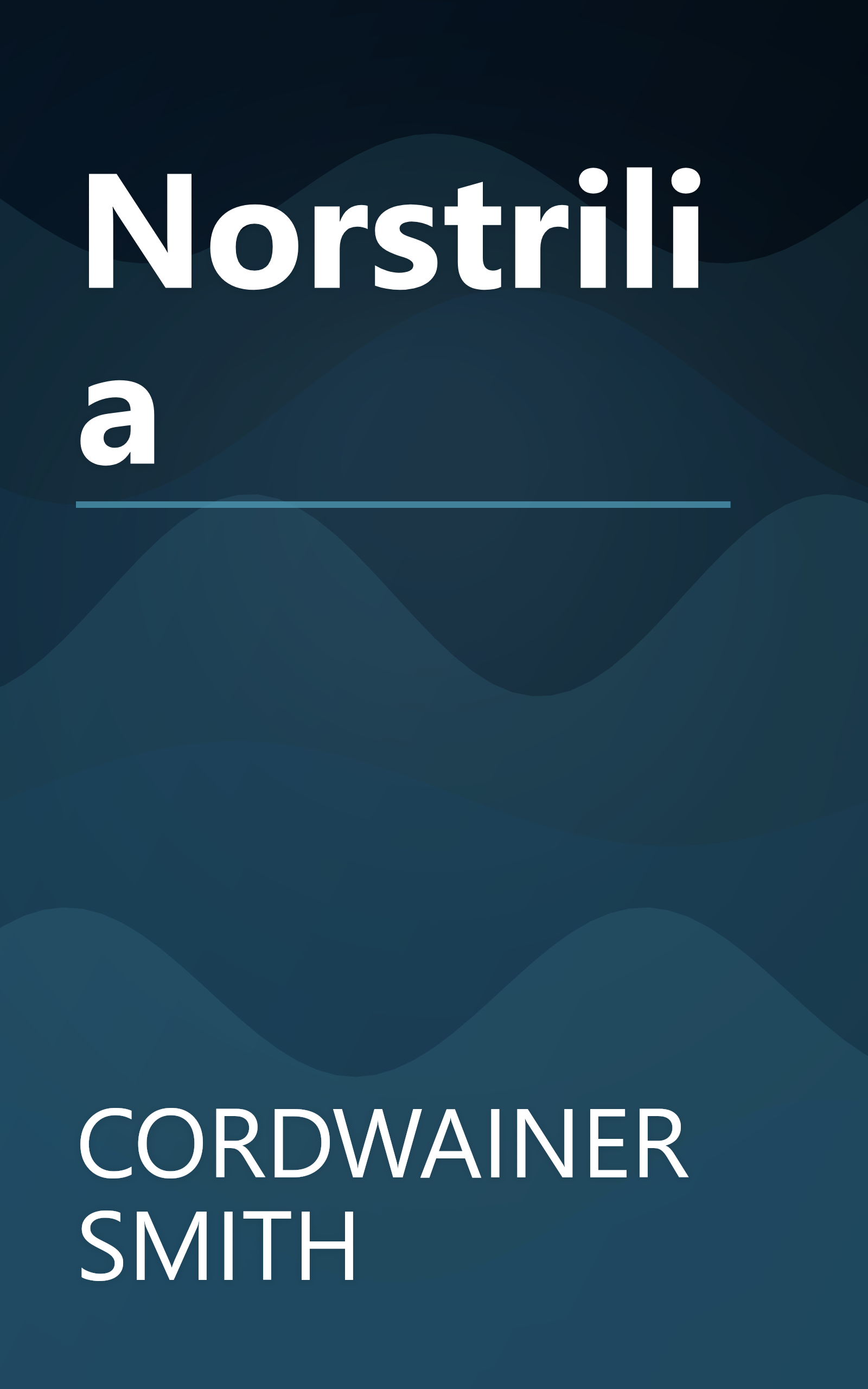 Norstrilia book cover