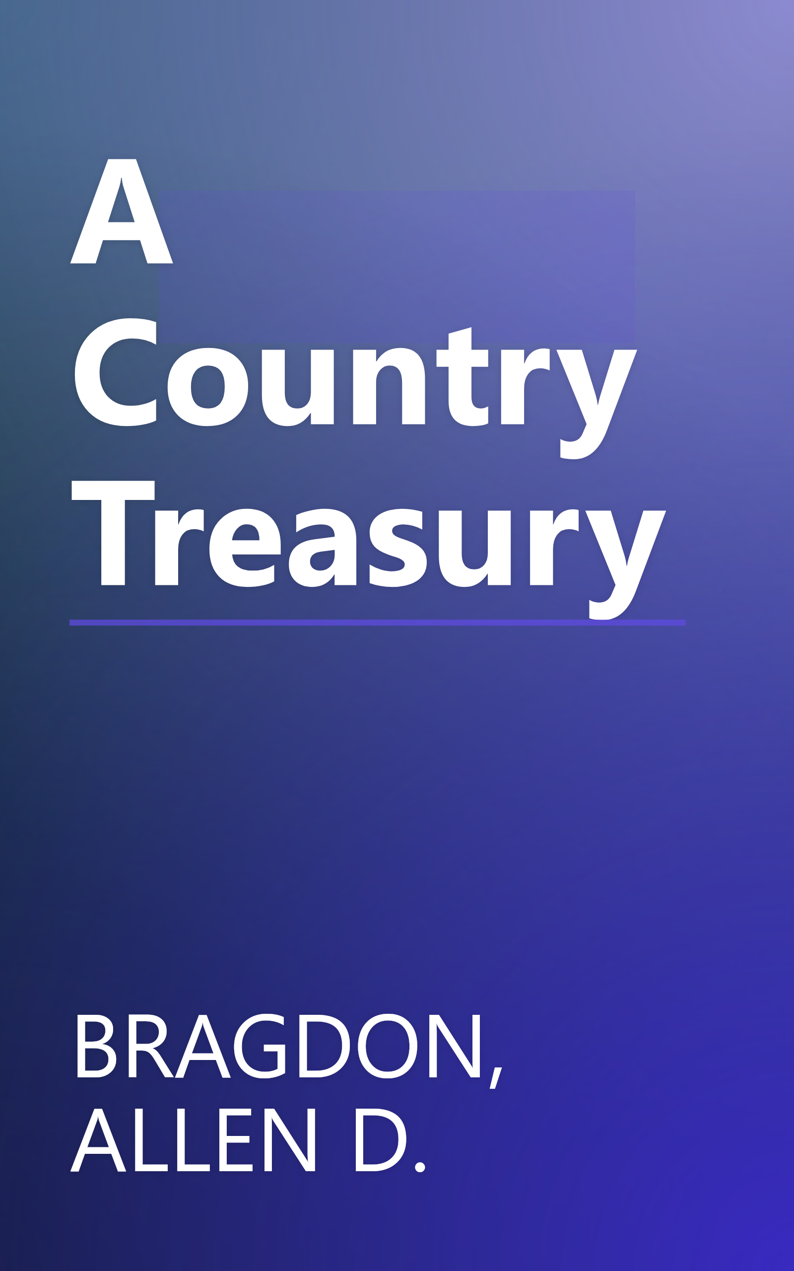 A Country Treasury book cover