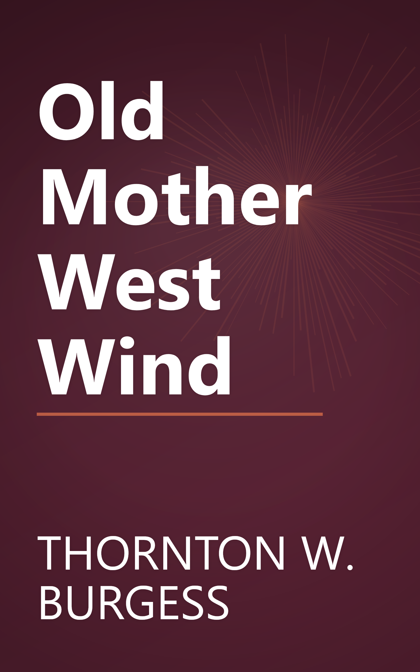 Old Mother West Wind book cover