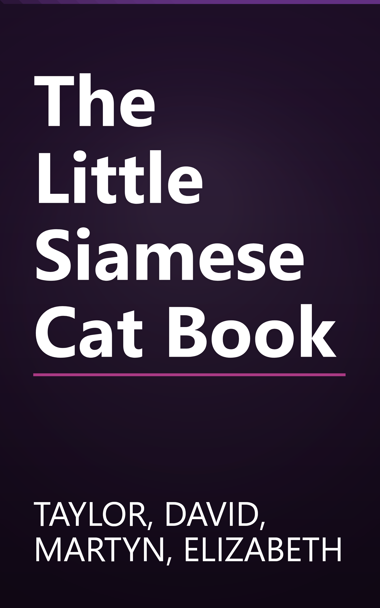 The Little Siamese Cat Book book cover